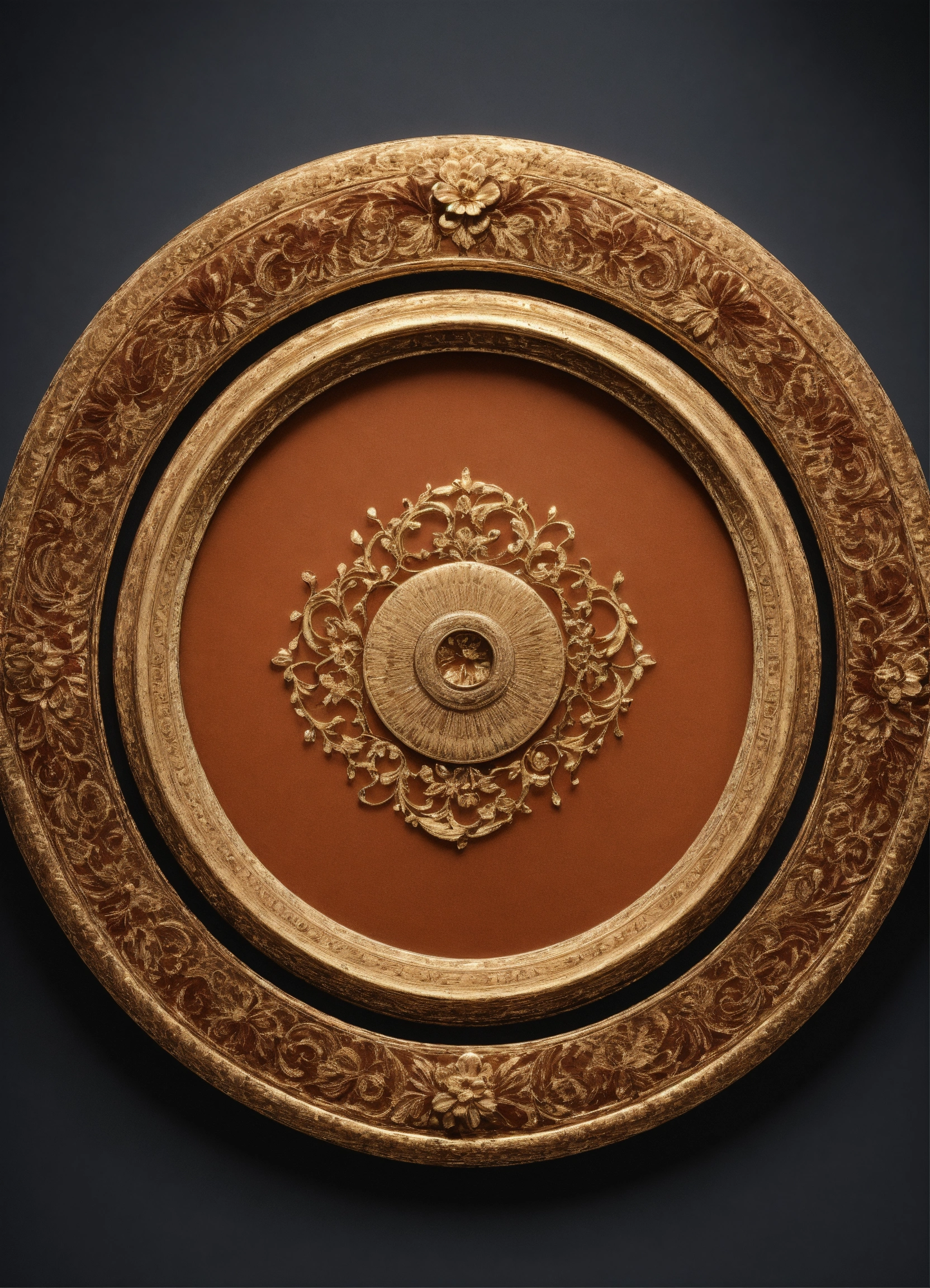 Lexica Beautiful Round Frame