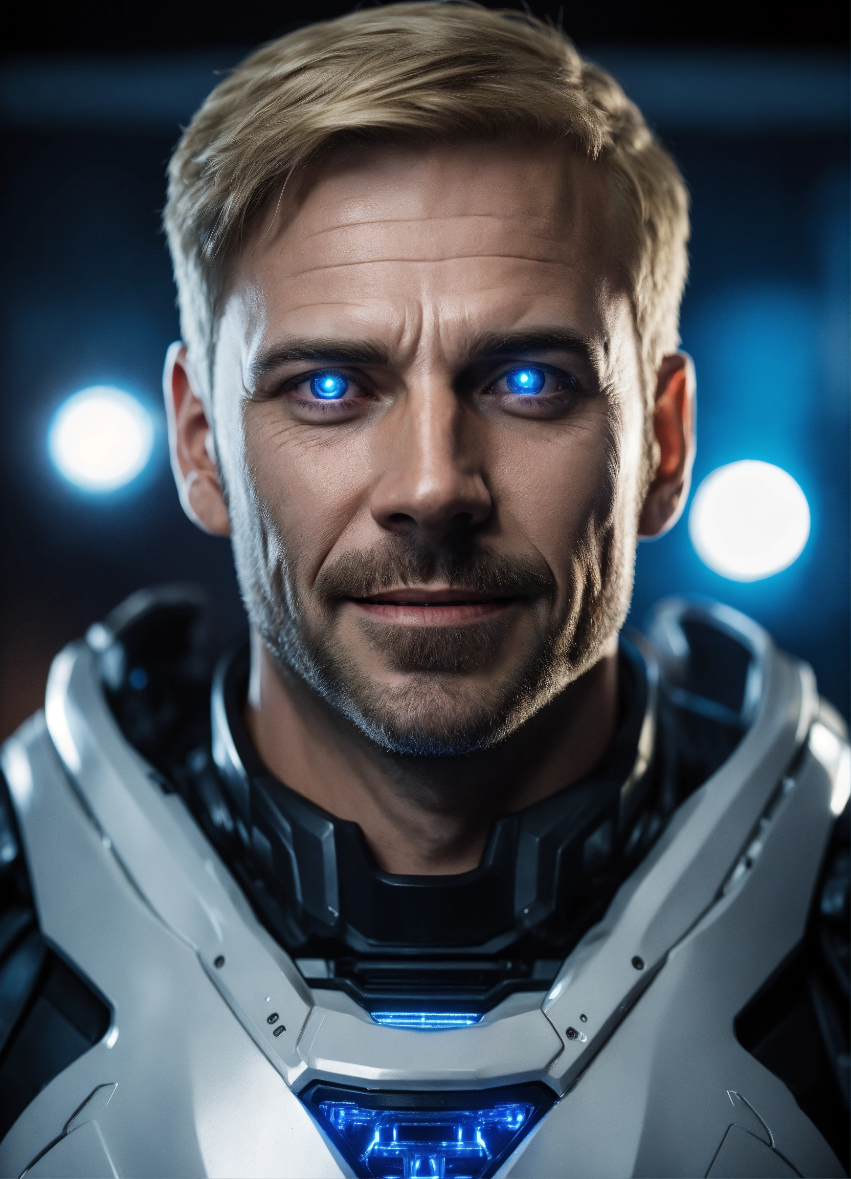 Lexica - A realistic photo of scary 45 years old scary man with deep ...