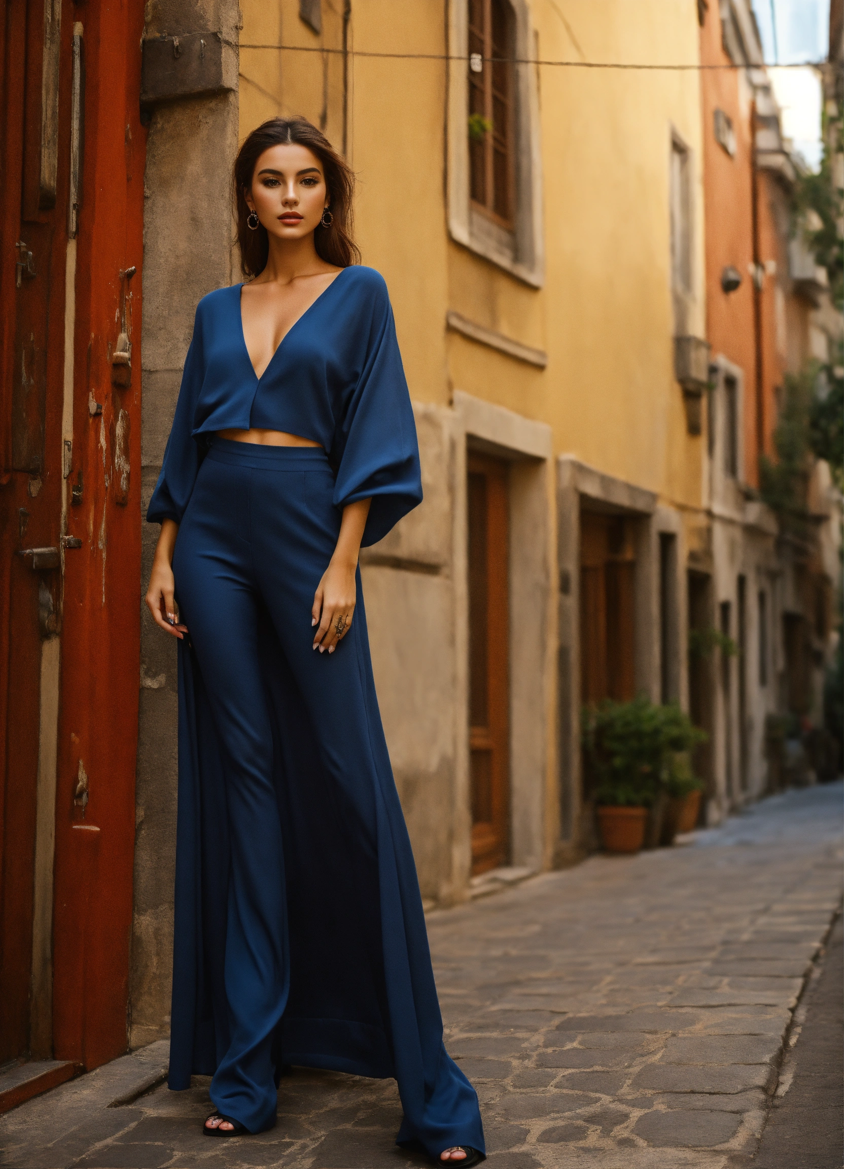 Lexica - Ultra realistic full body photo of petite italian female model ...