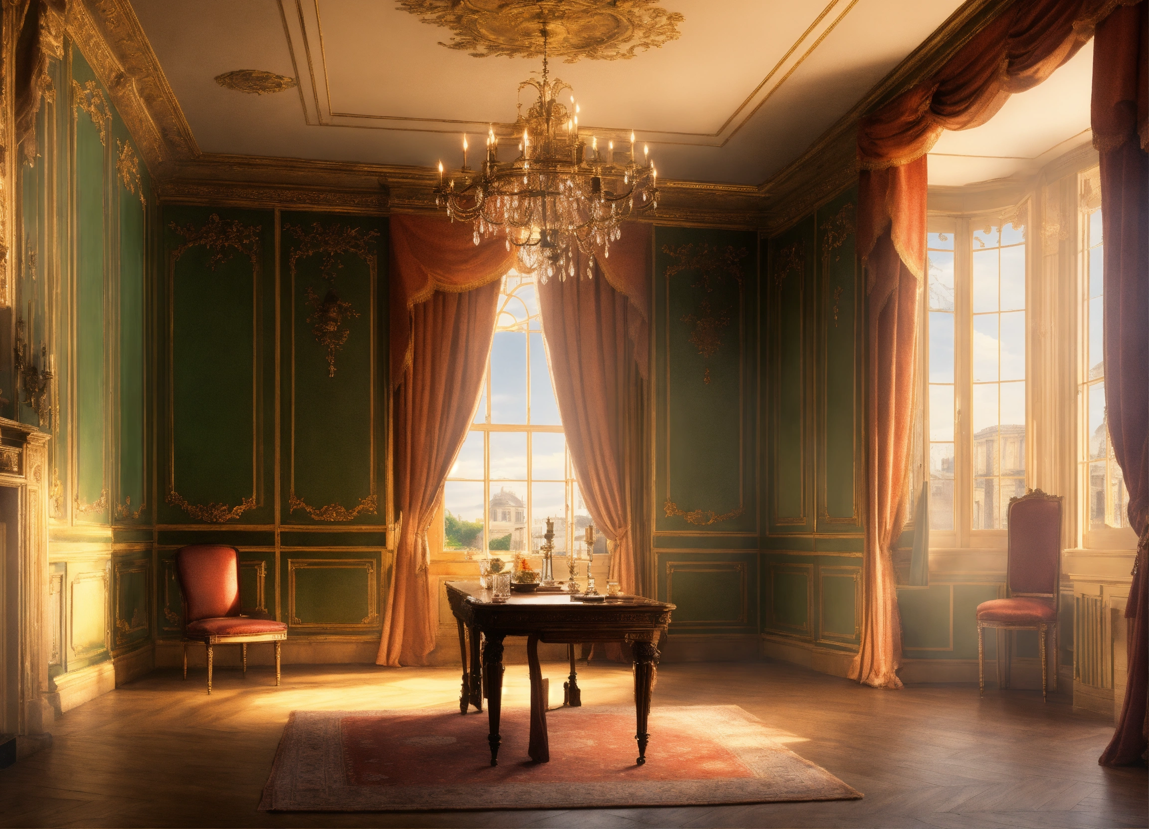 Lexica - Setting for a regency novel, background for a scene