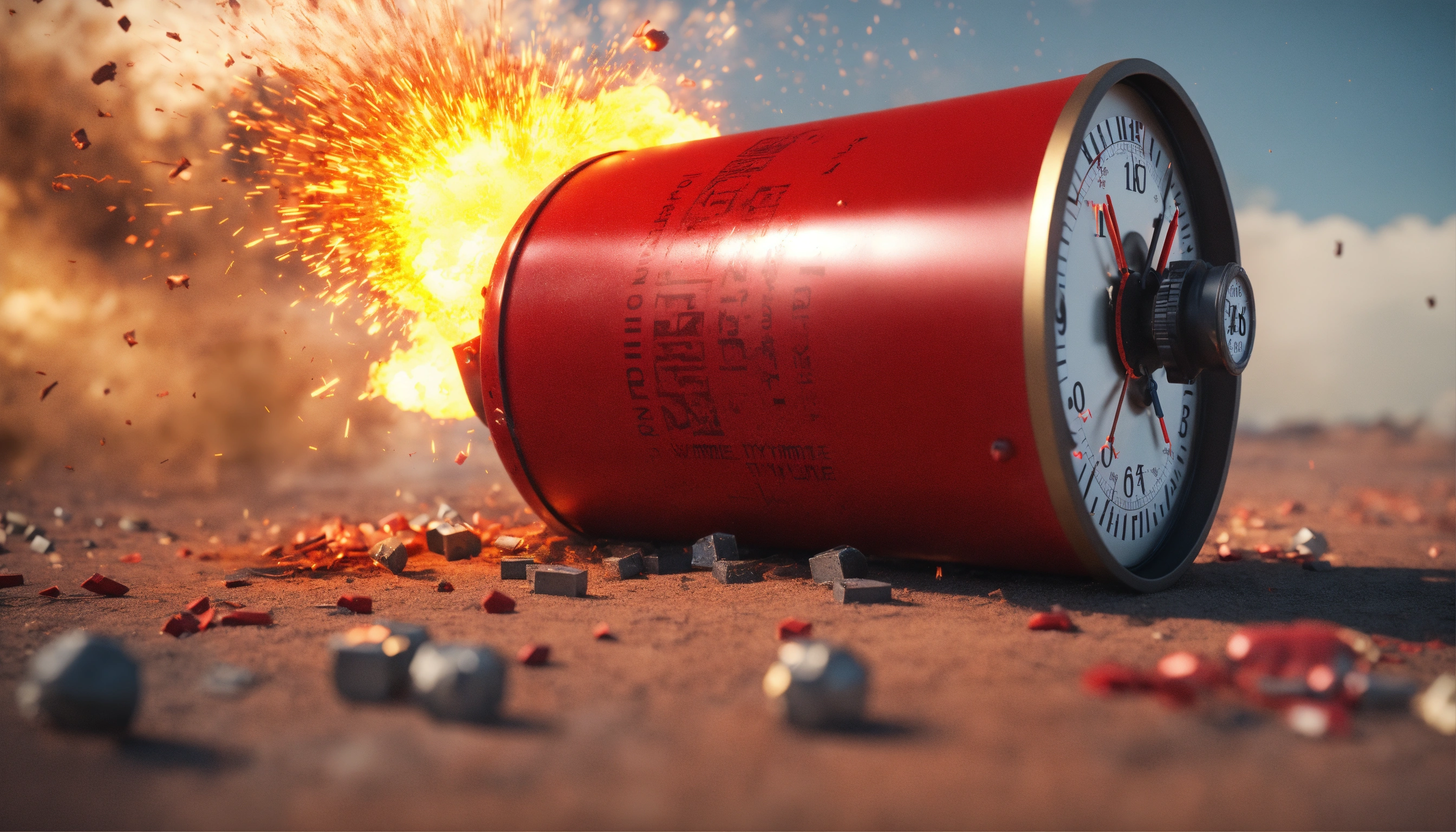 Lexica - Dynamite bomb with a timer. bunch of dynamite bomb. TNT ...