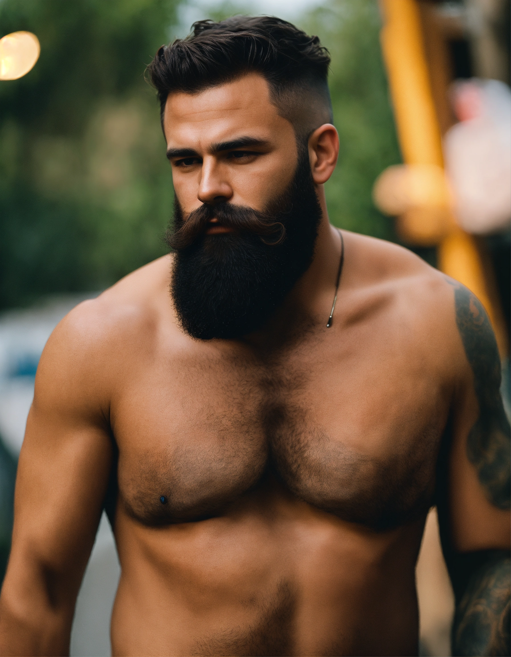 Lexica - Man with a soul patch beard