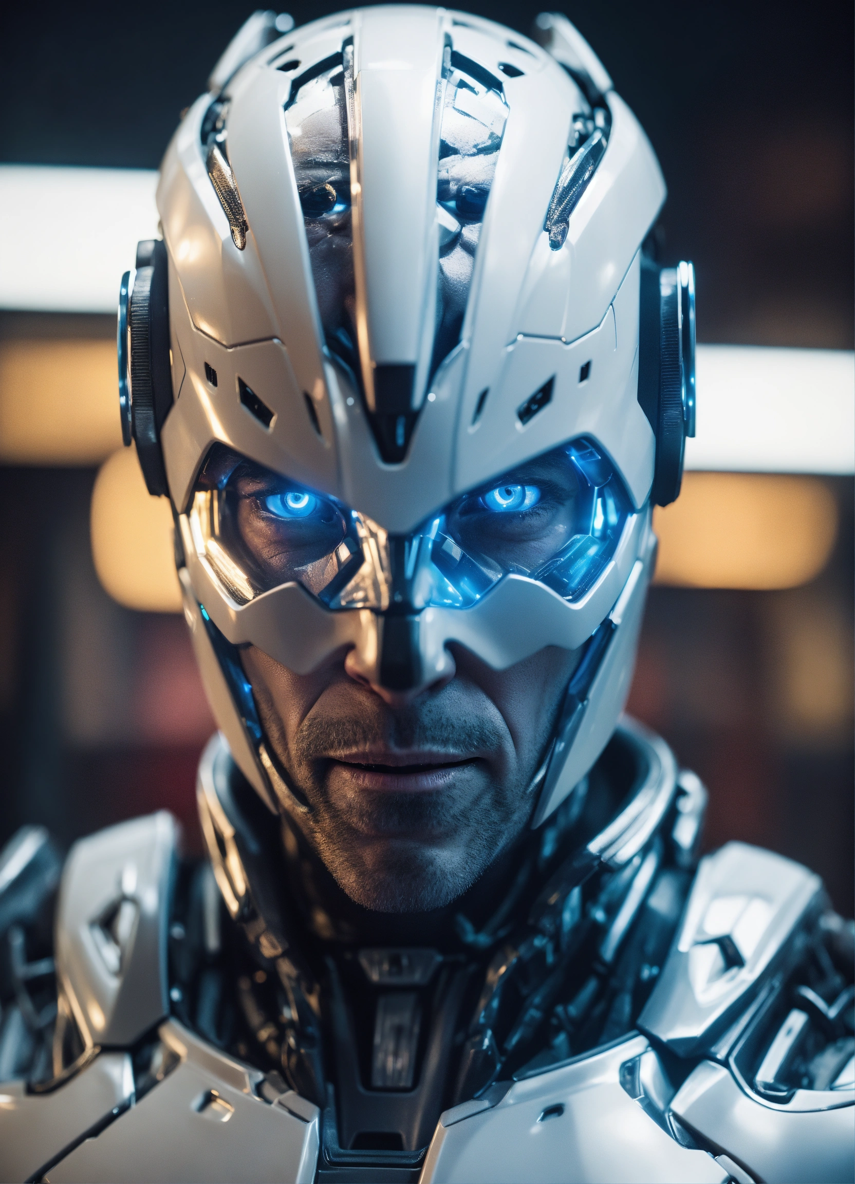 Lexica - A realistic photo of scary 45 years old scary man with deep ...