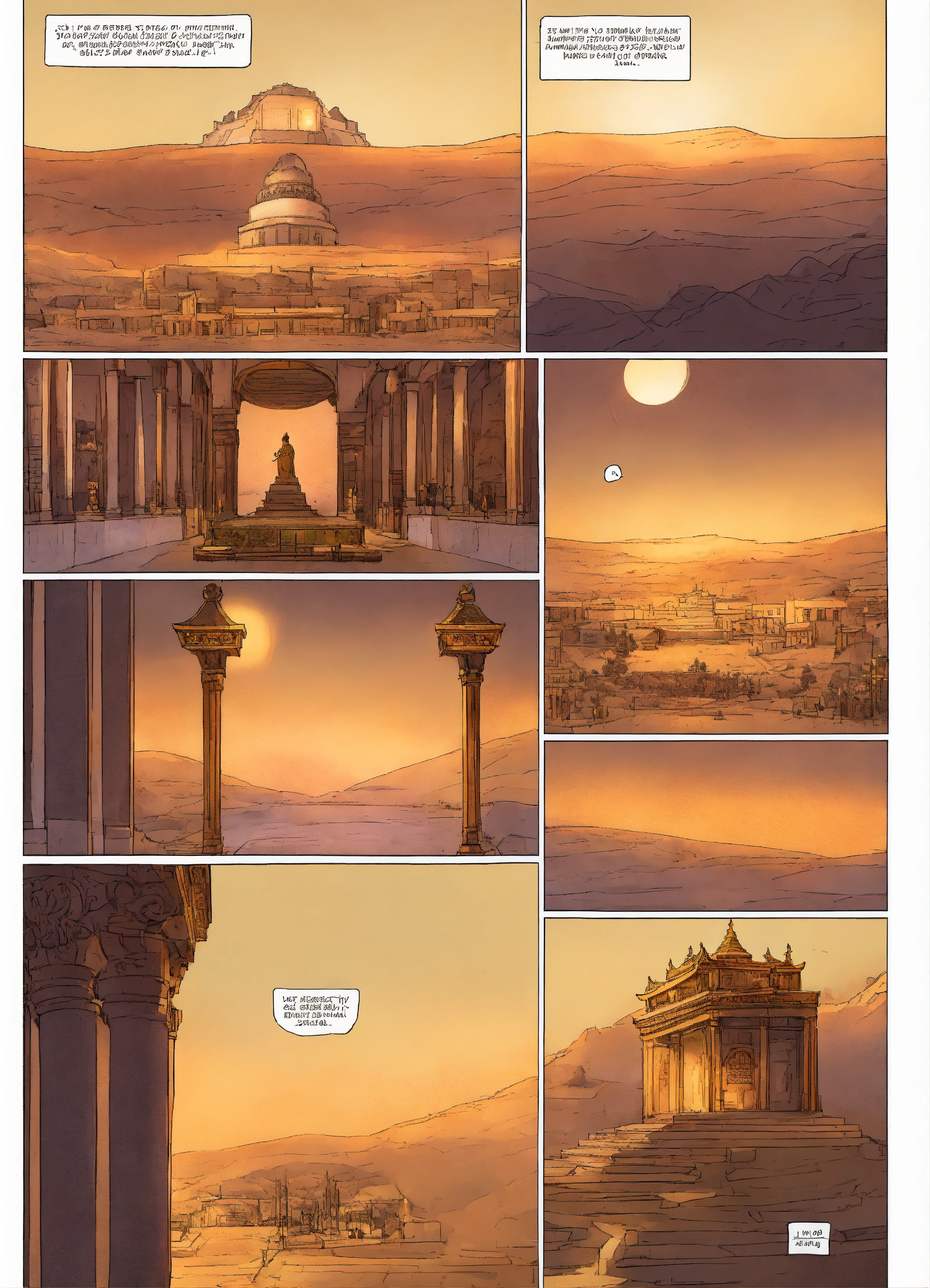 Lexica - Templo griego para Melinoë. Comic