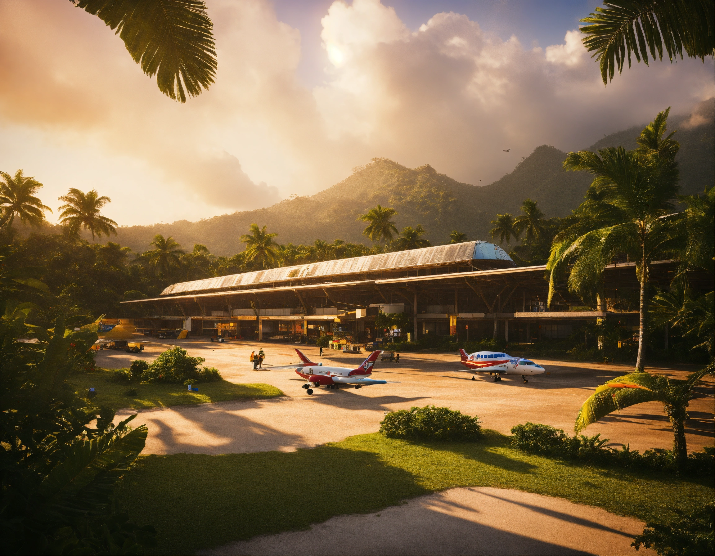 Lexica - Tropical airport