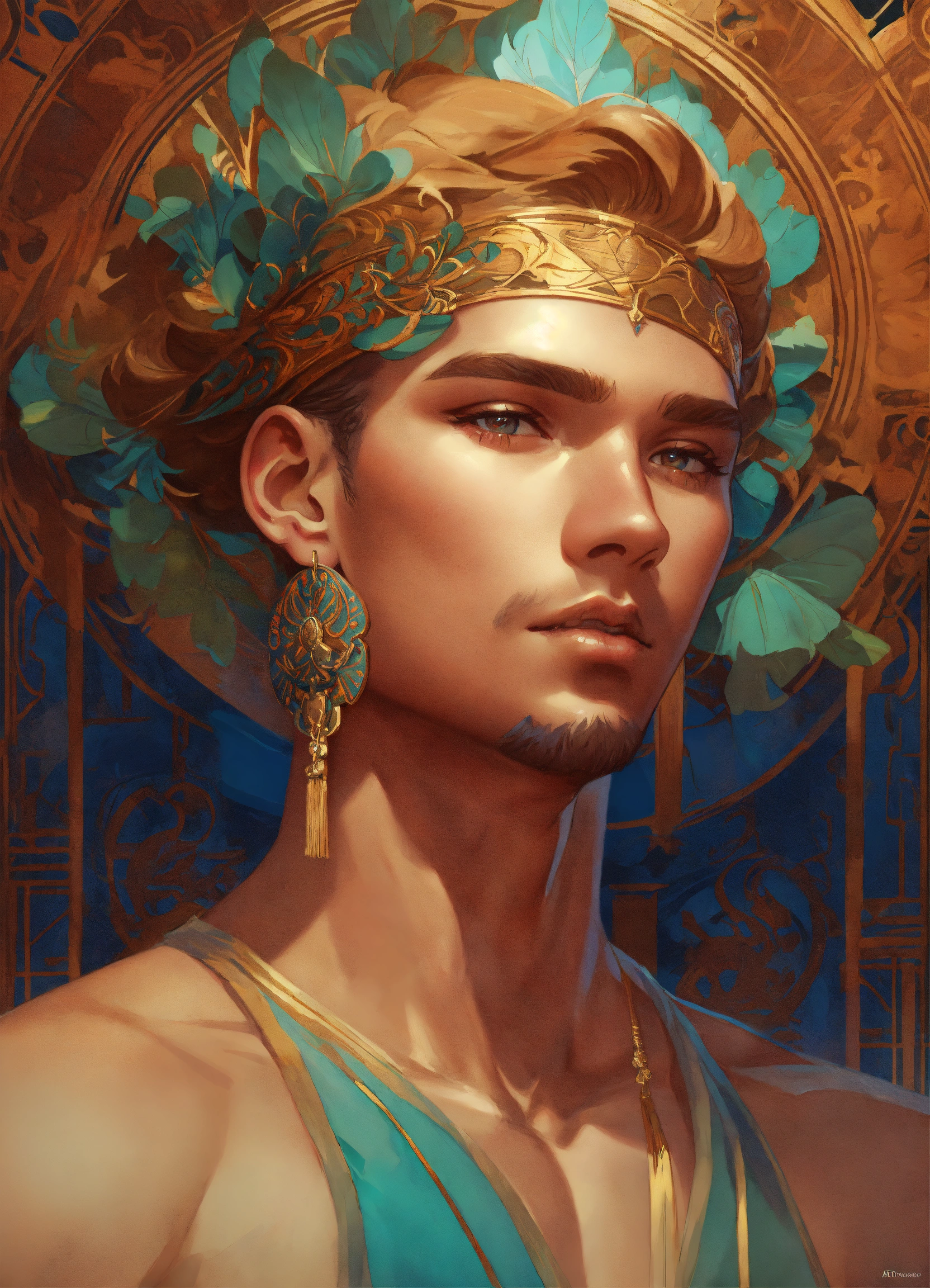 Lexica - Male, highly detailed, digital painting, artstation, concept ...