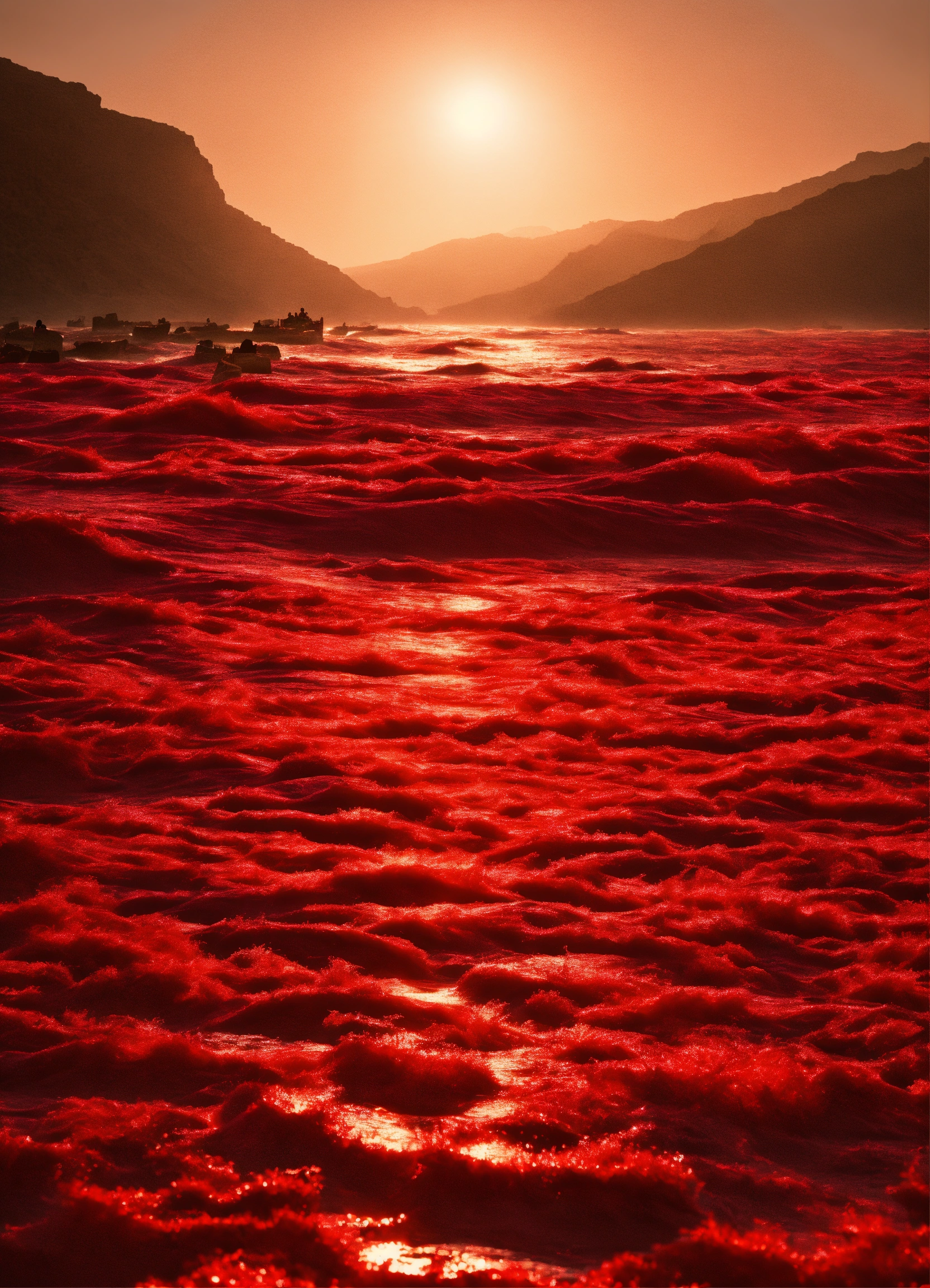 Lexica - The red sea parted into two