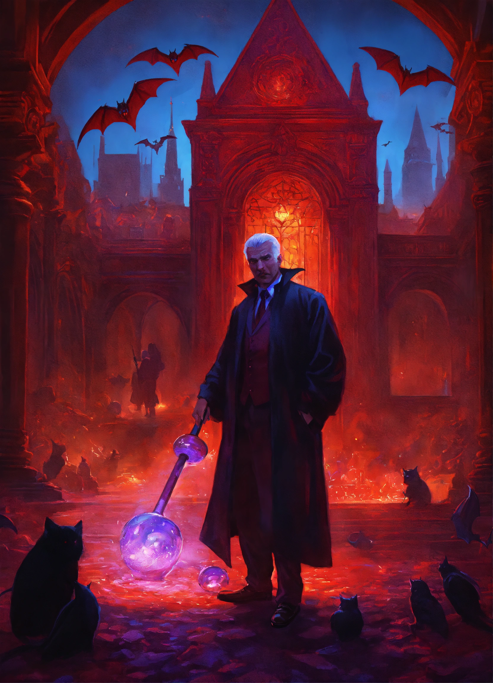 Lexica - ALL glassblowing superrealism style urban vampire STYLE JUDGE ...