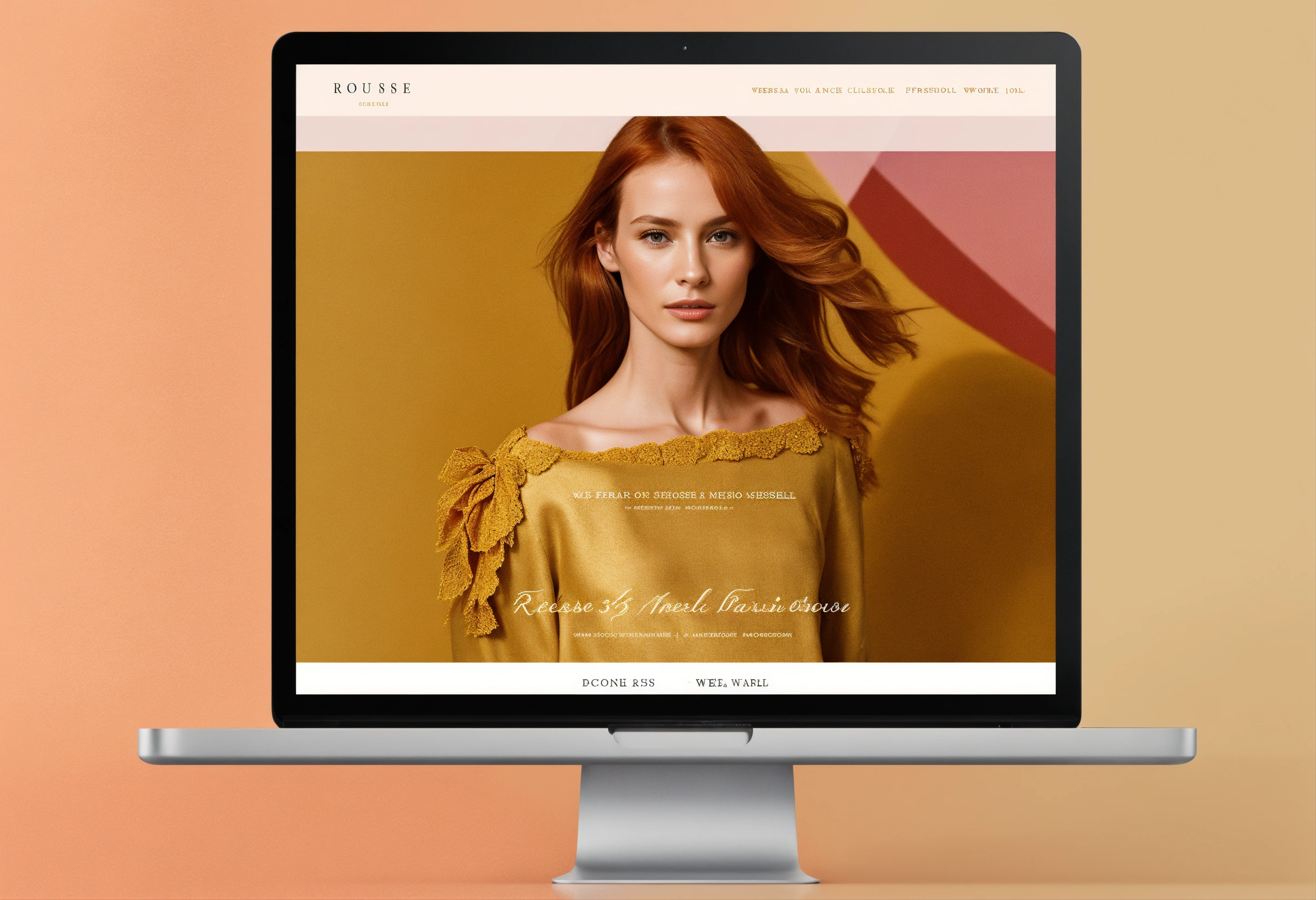 Lexica - Website template, online portfolio in colors, with very classy ...