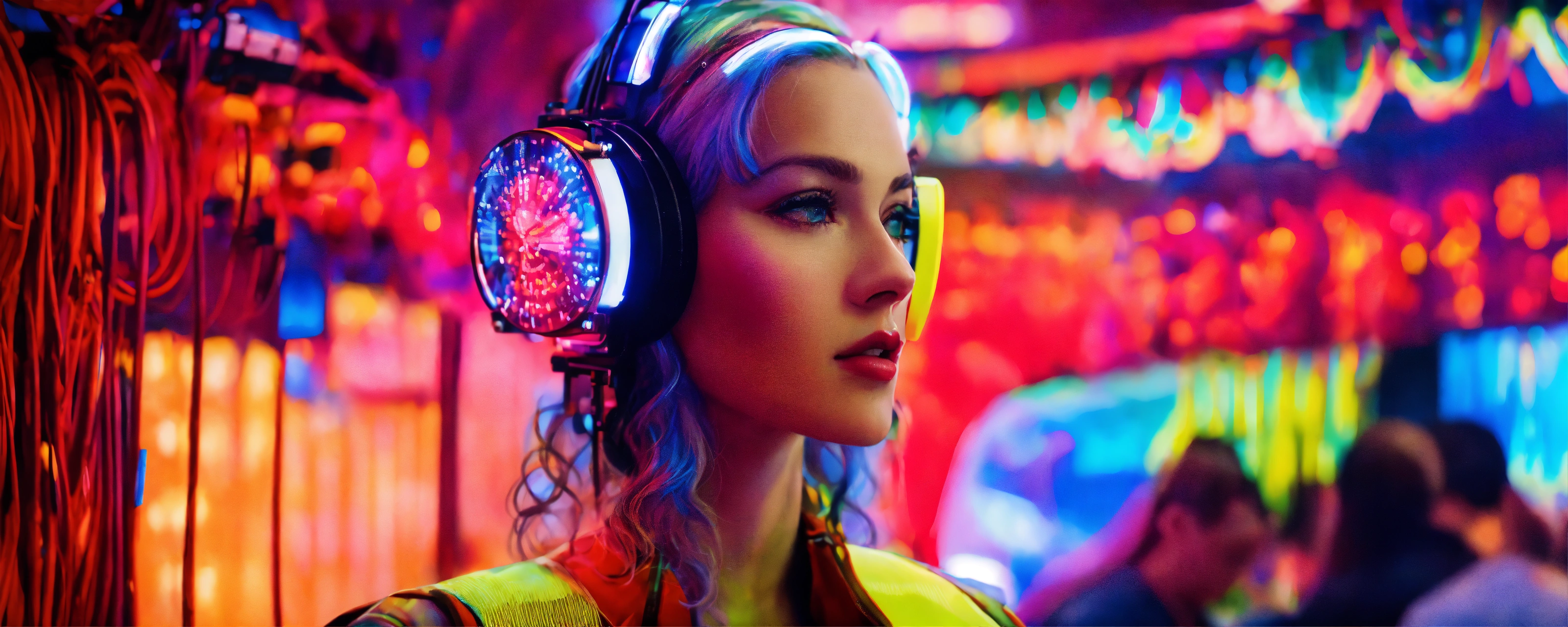Lexica - The superb colorful dream tech adventure modern colorful ...