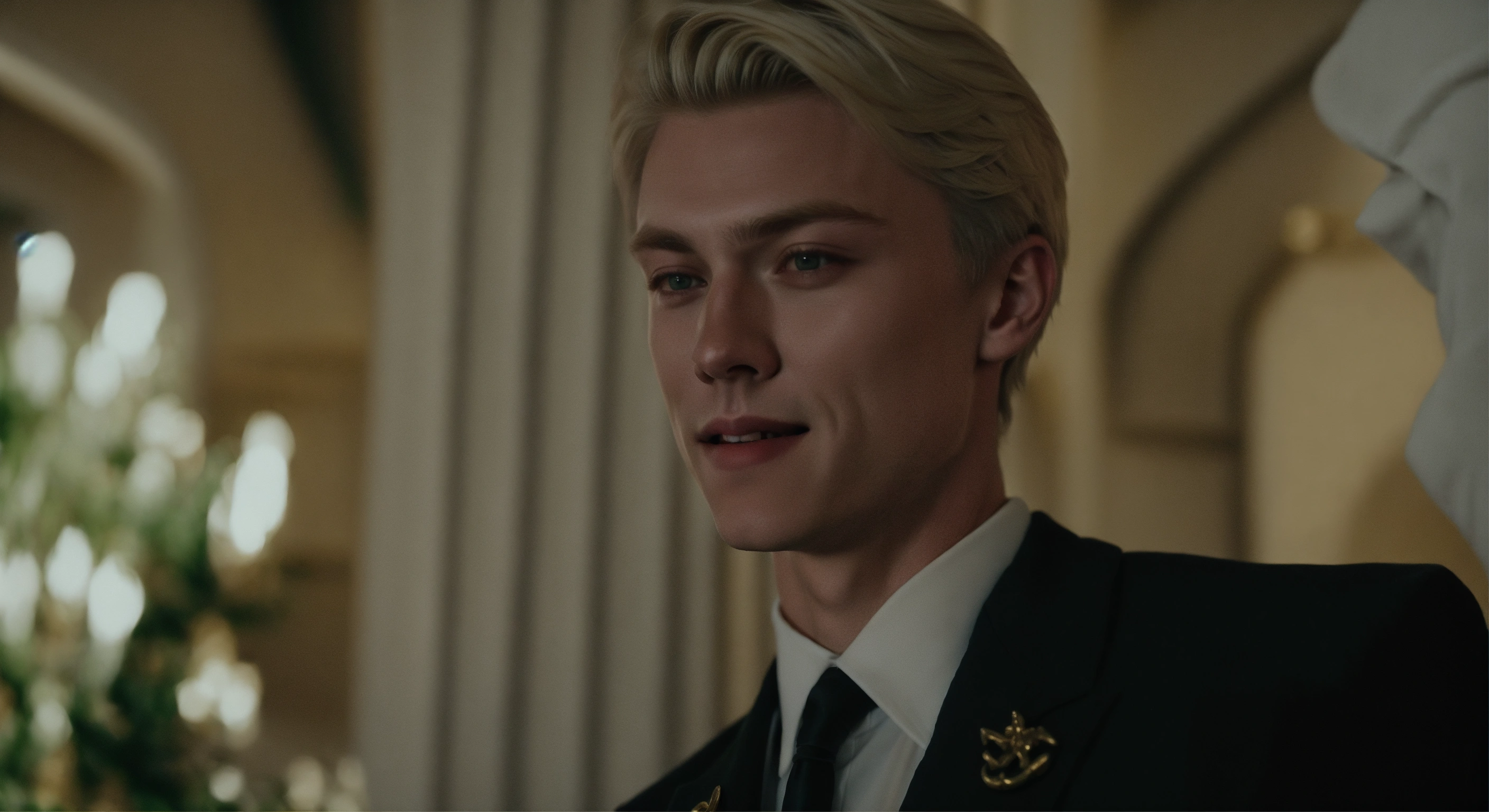 Lexica - High quality, movie scene of lucky blue smith as draco malfoy ...