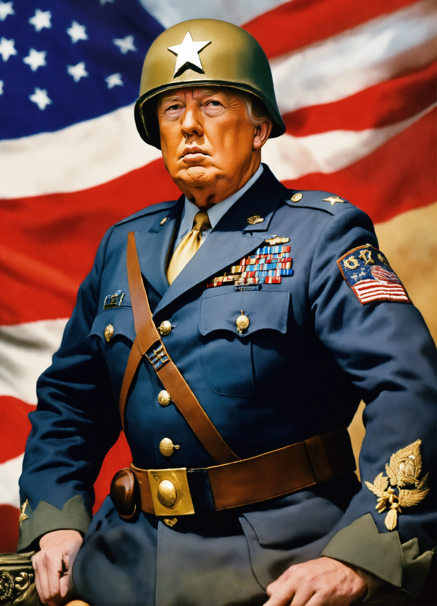 Lexica - General george patton as trump