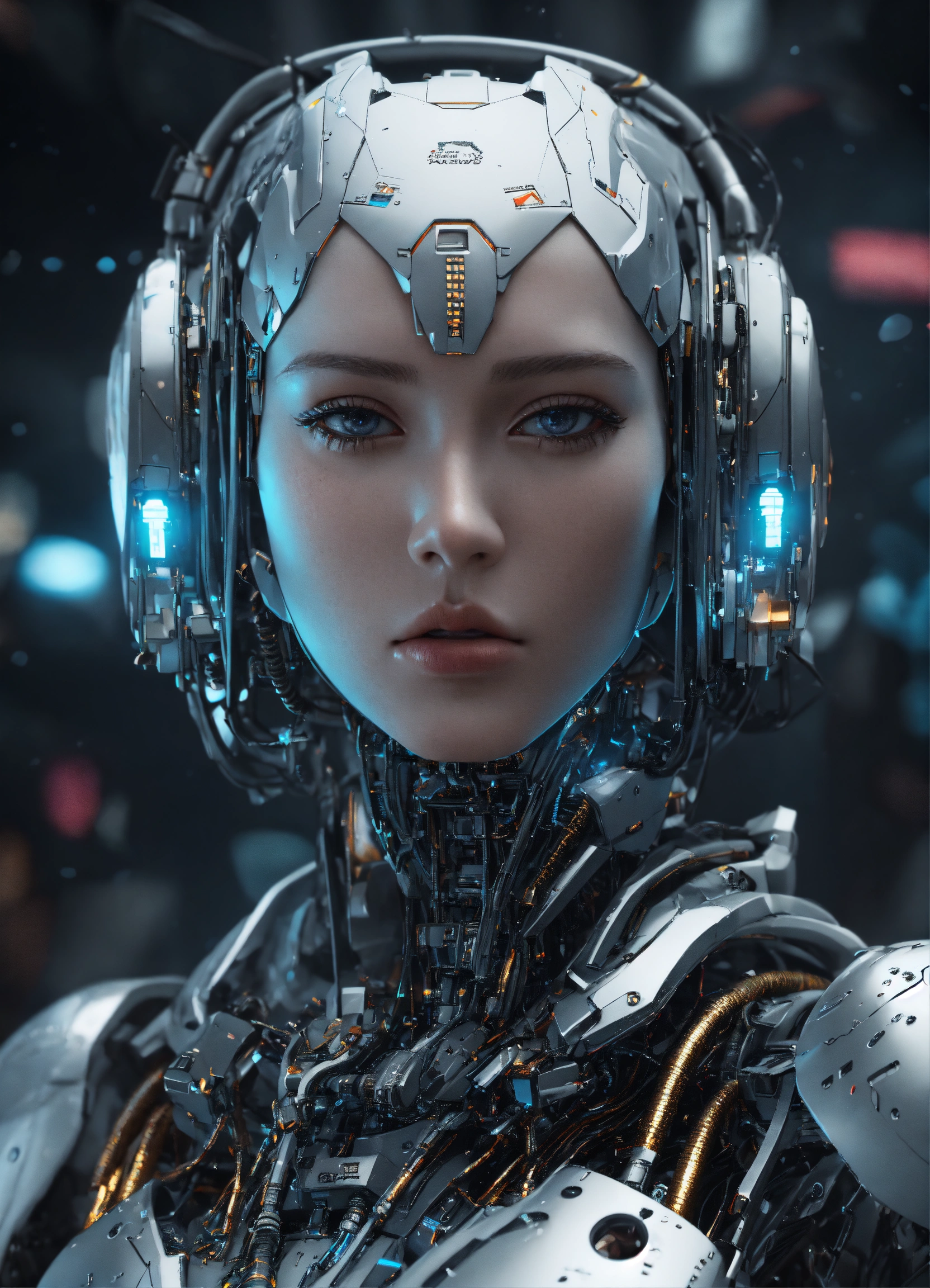Lexica - Beautiful robot girl, High Definition HD, High Detail, UHD Pen ...