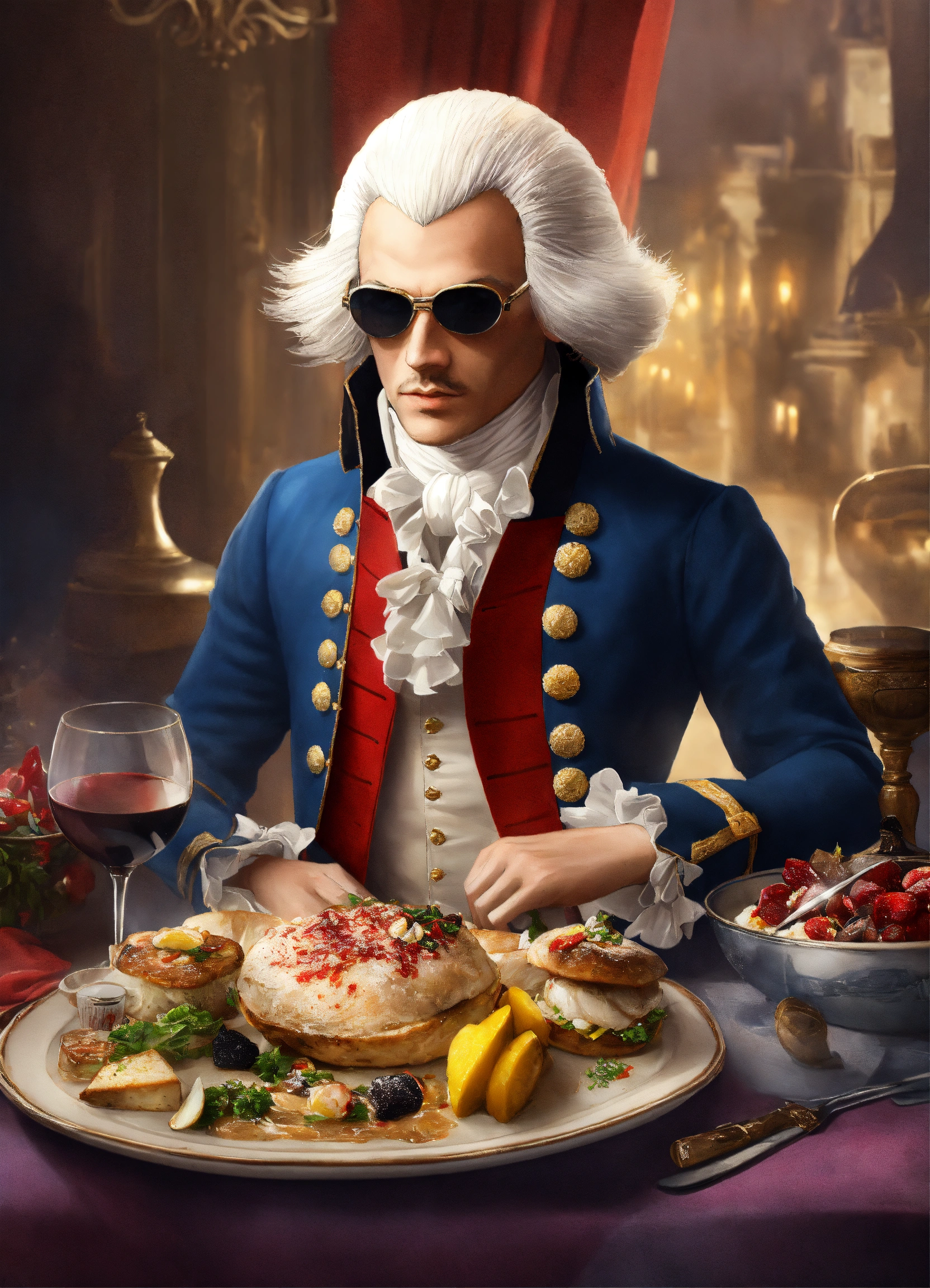 Lexica - Create an artwork featuring Robespierre, the French ...