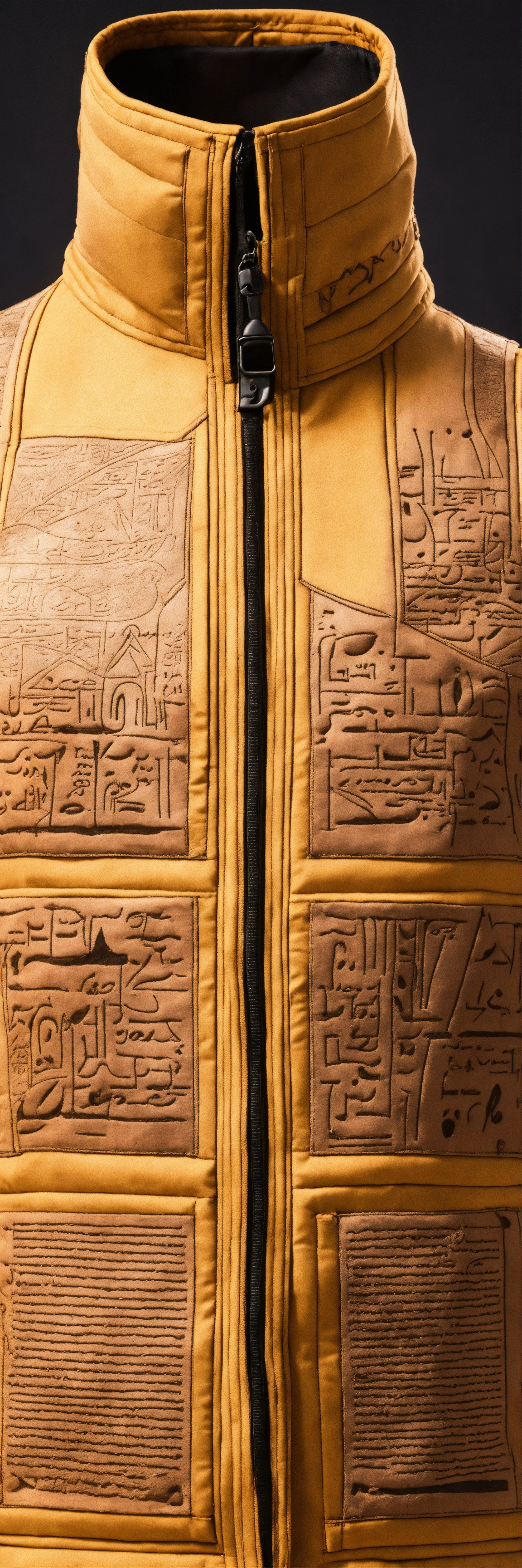 Lexica - A special design for the tour guide a 7-inch neck waistcoat ...