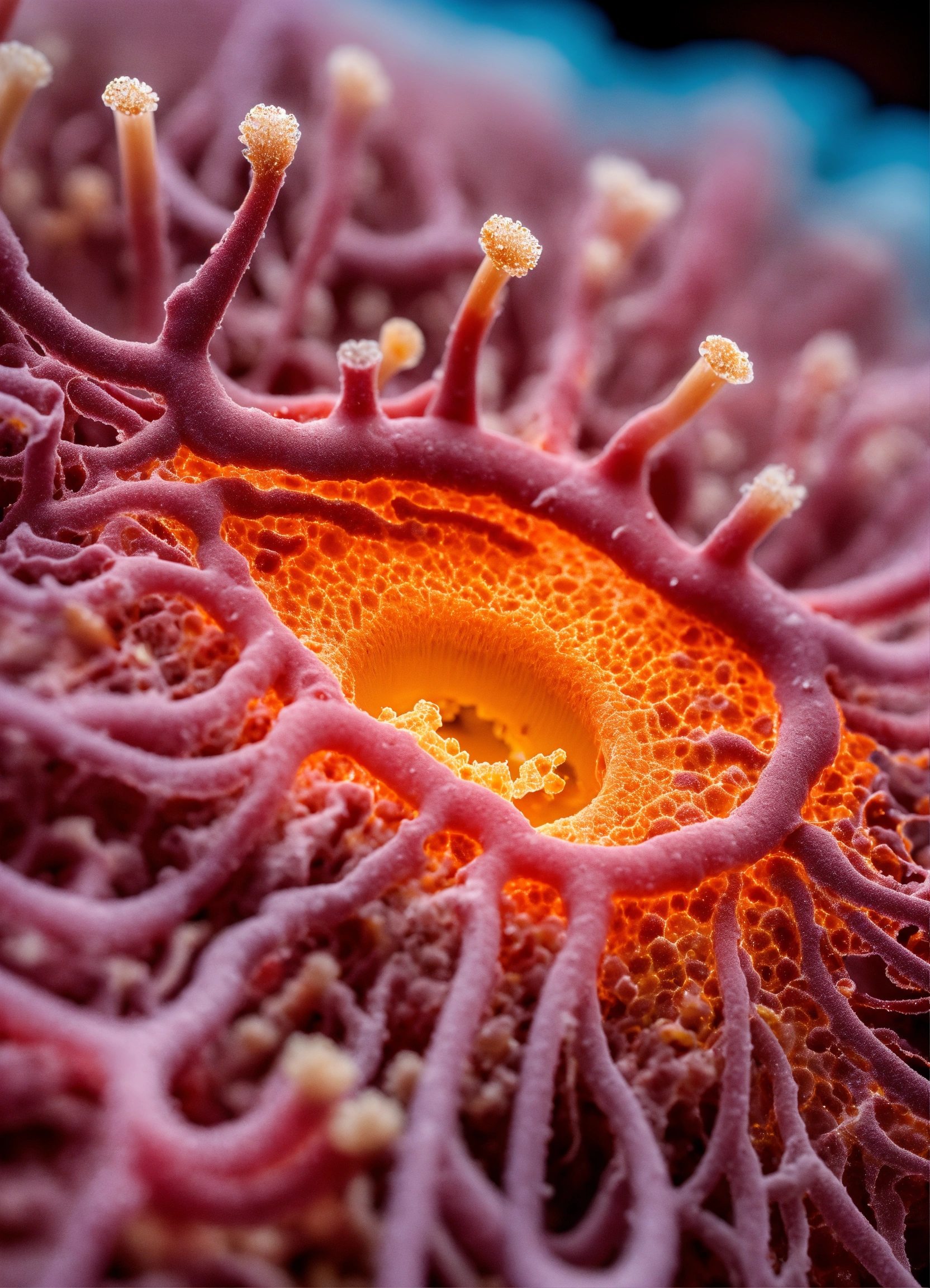 Lexica - Photo as seen through a microscope of myotubes