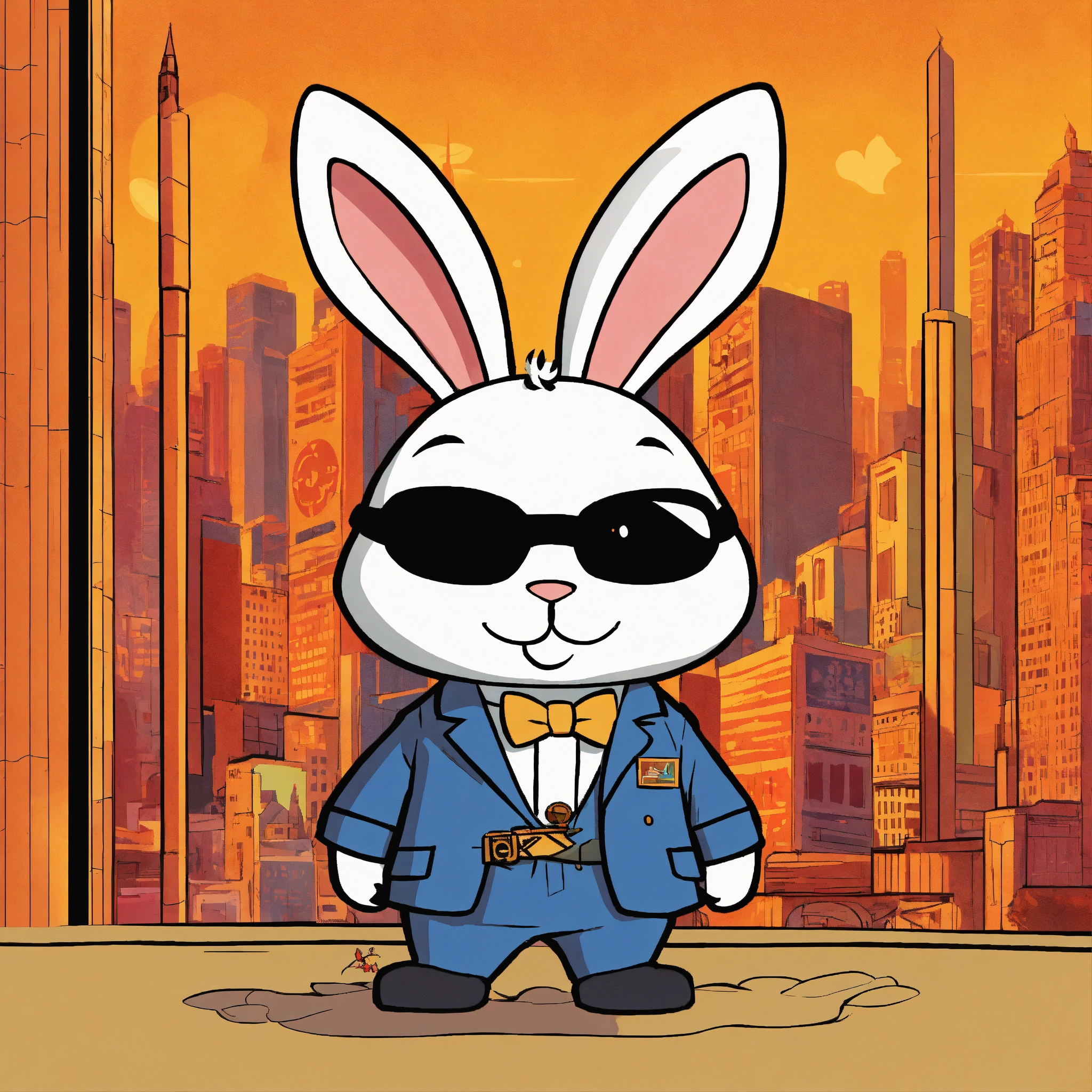 Lexica - Imagine a charming secret agent rabbit, a character that ...