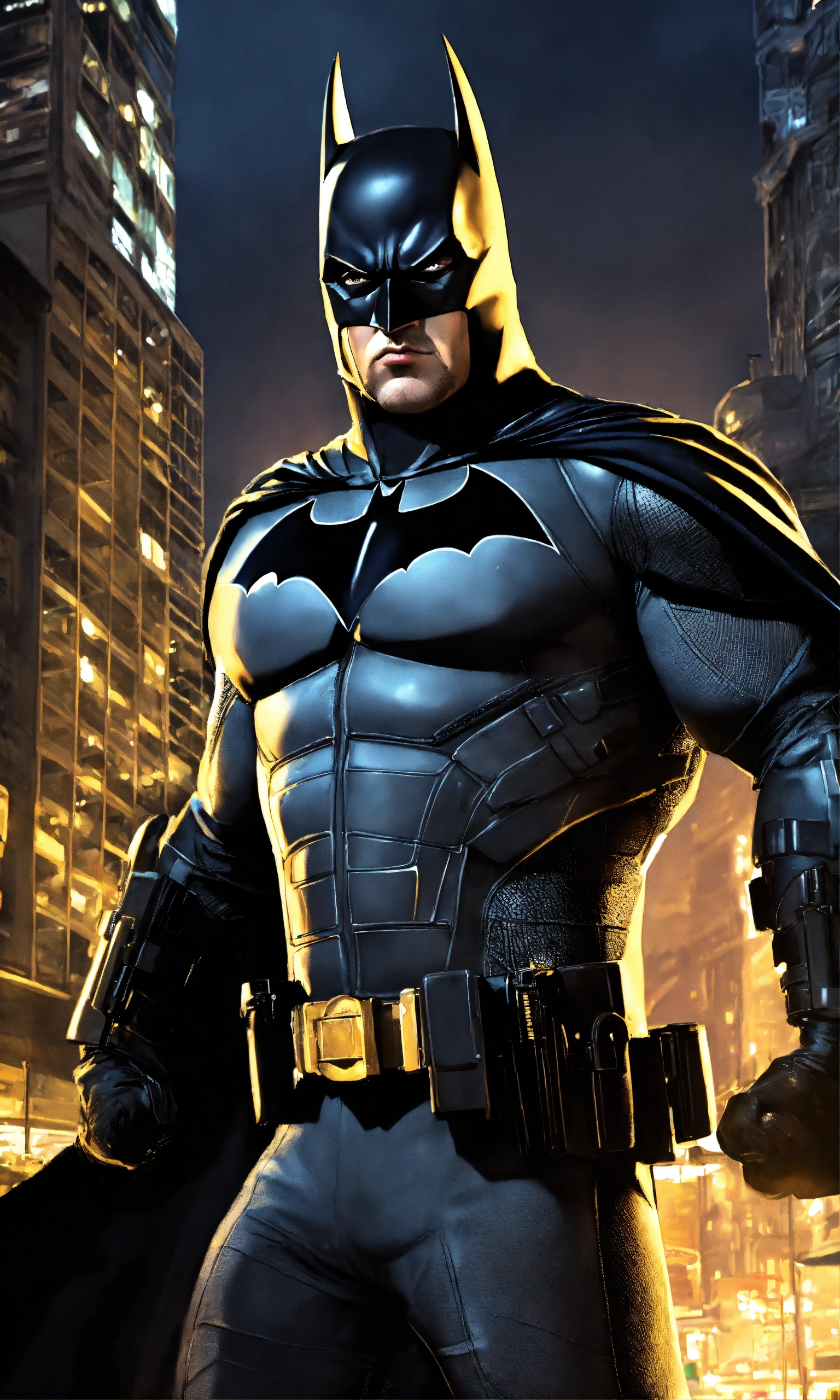 Lexica - Realistic, batman becomes a police, catch the thief, amazing ...
