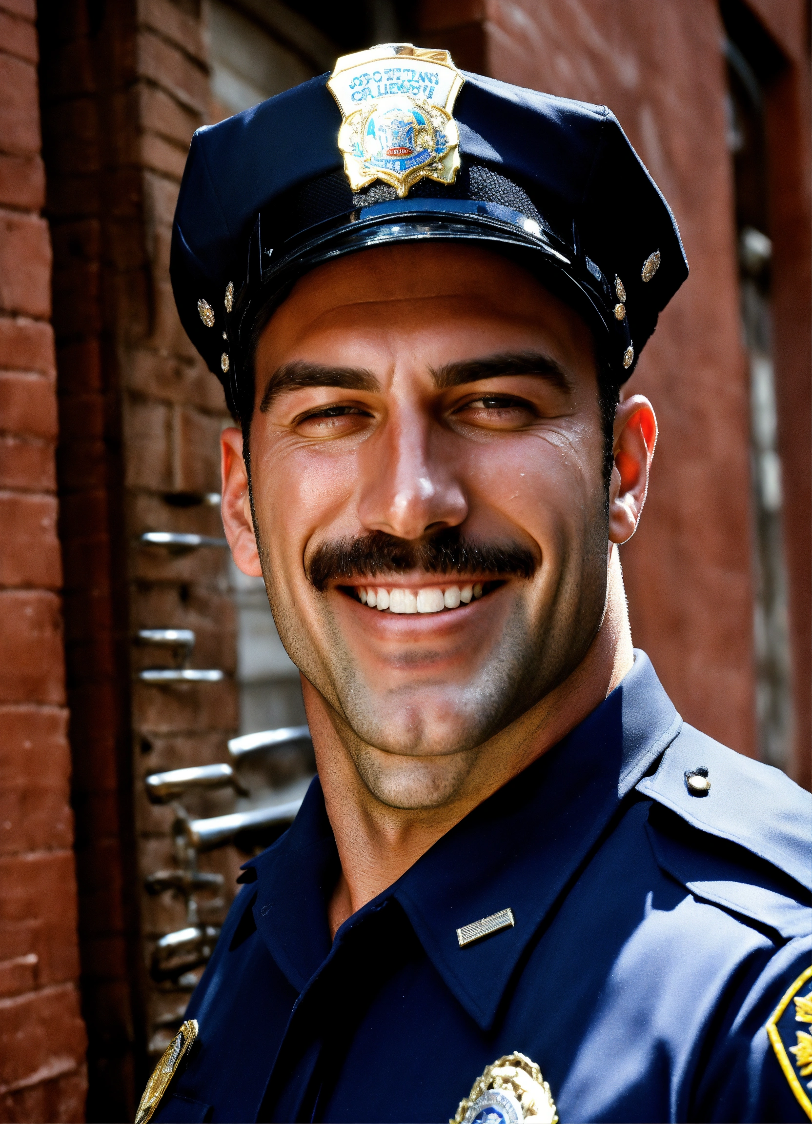 Lexica - Sweaty shiny Handsome Italian Cop from the Bronx, Joe Menano ...