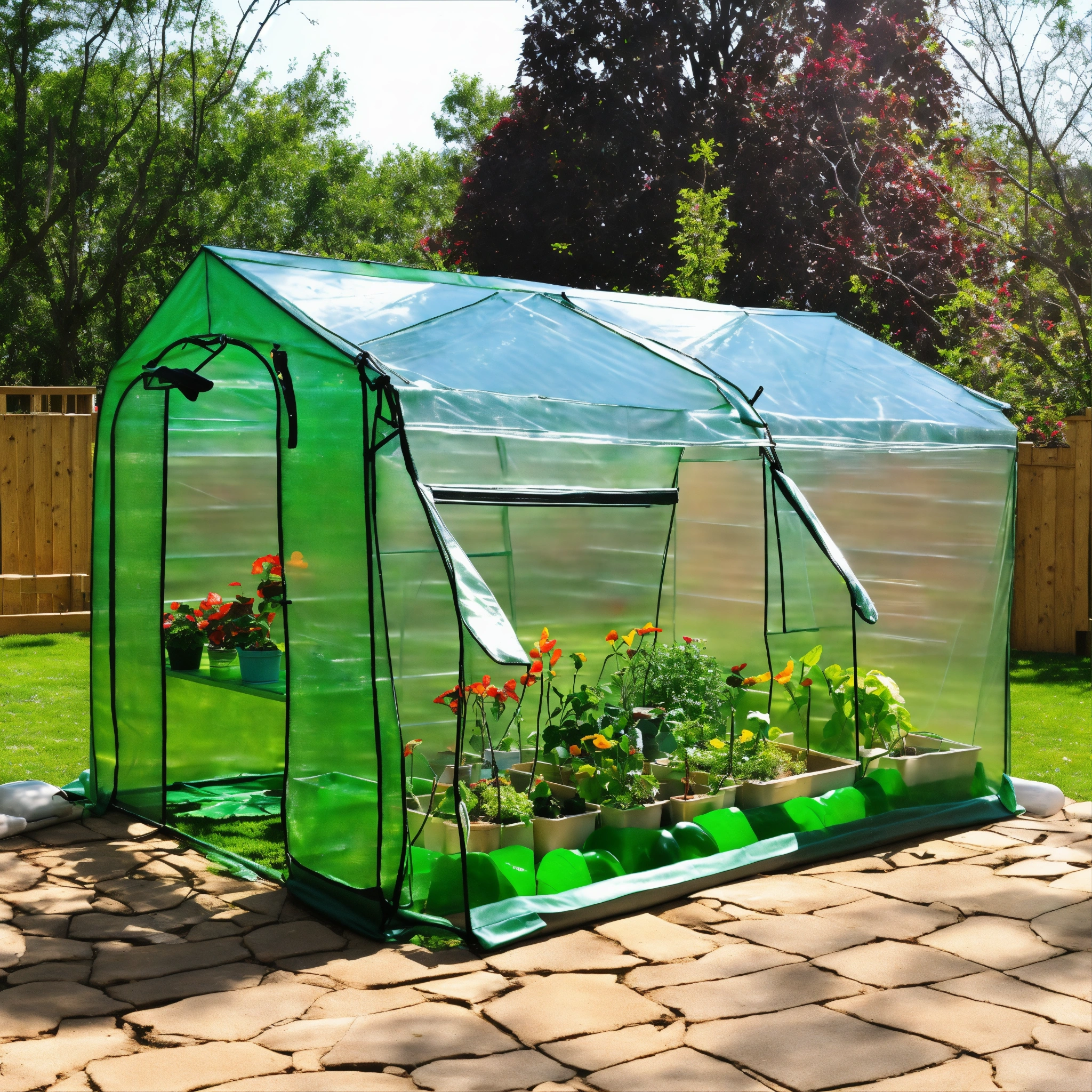 Lexica - Small portable greenhouse for your backyard