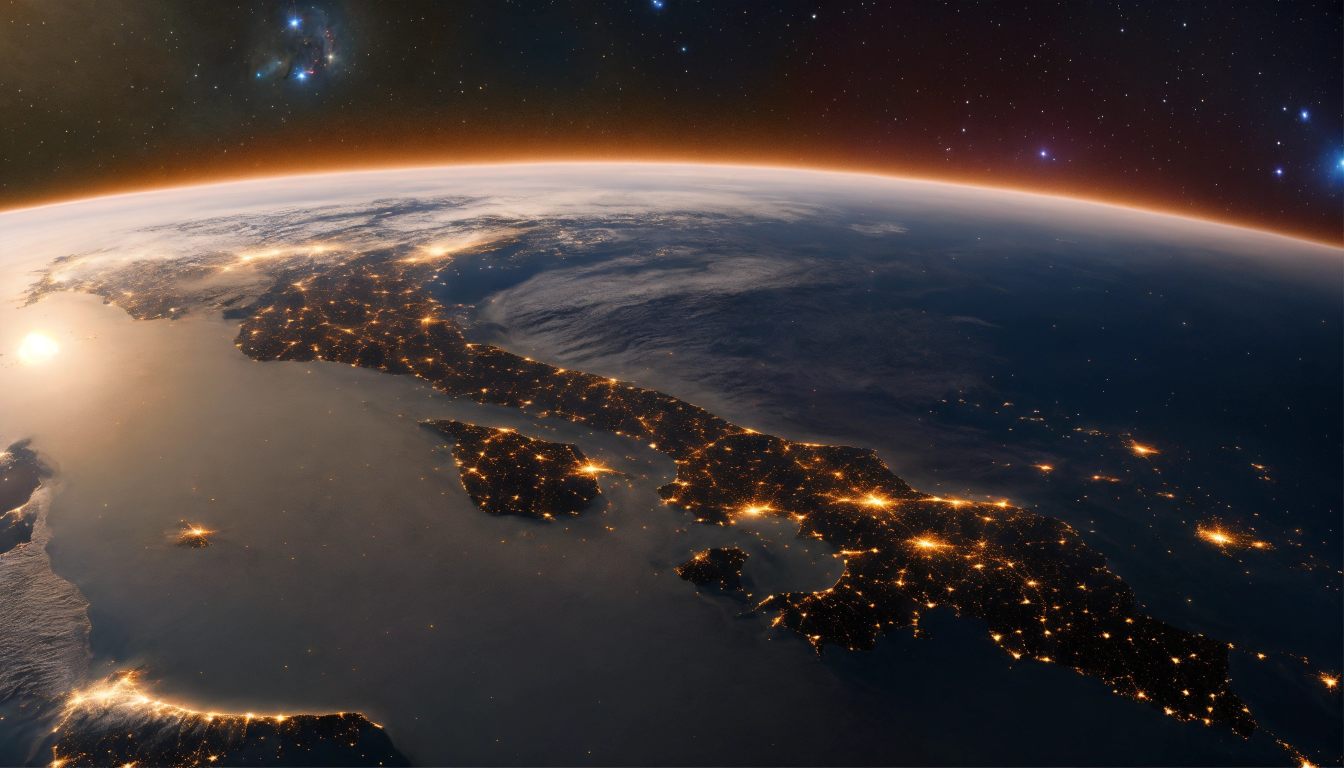 Lexica - Image of a part of planet earth seen from space the background ...