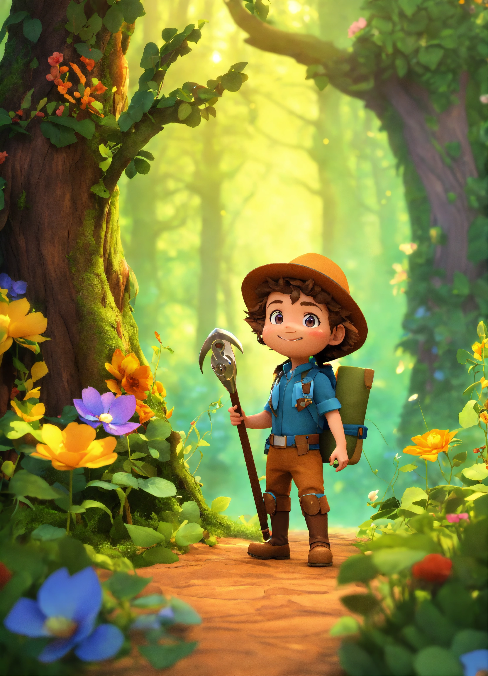 Lexica - Battle, explorers, transformed forest, stronger trees, united animals, forest magic ...