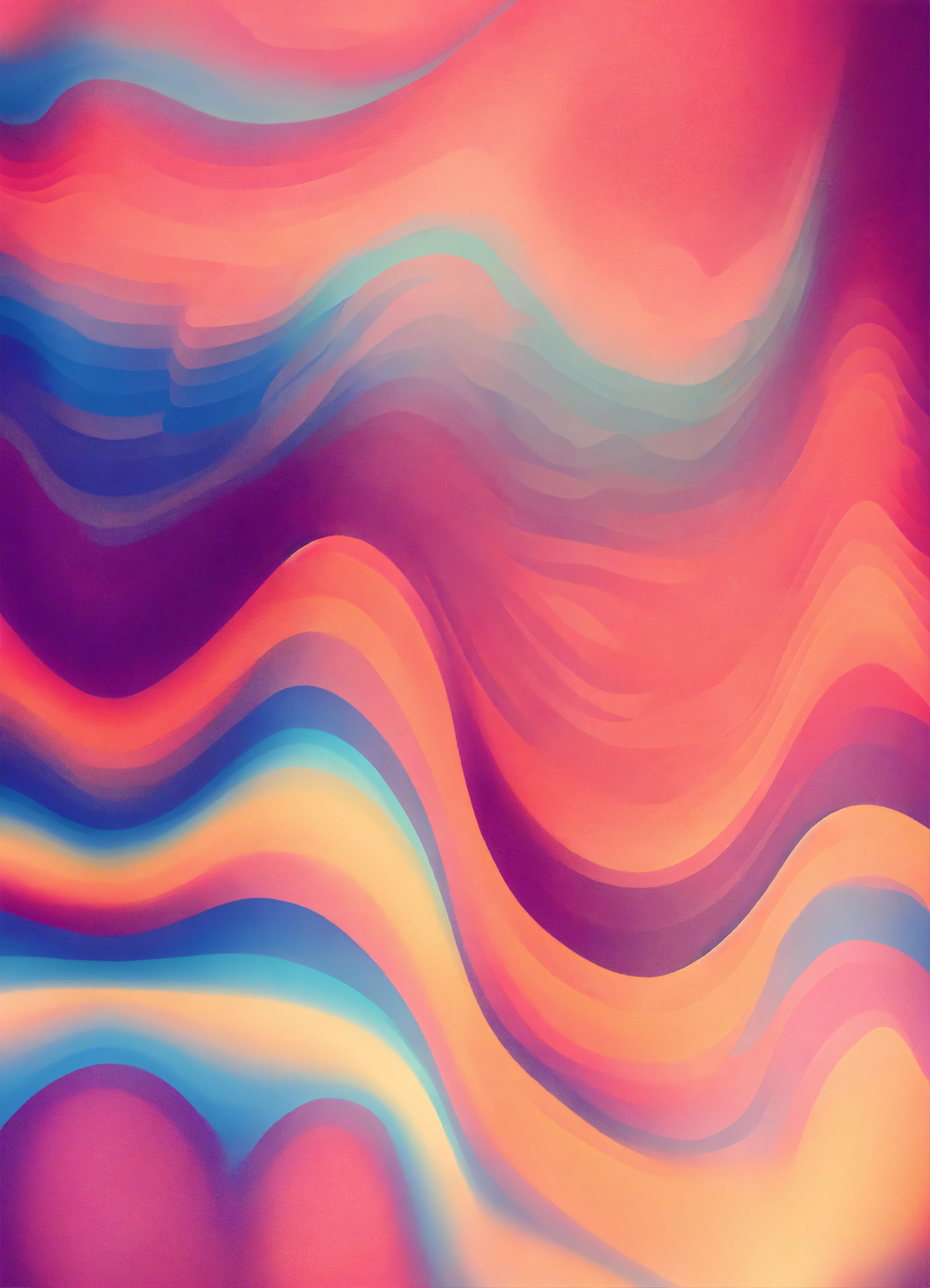 Lexica - Blended pattern of psychedelic color background, muted color ...