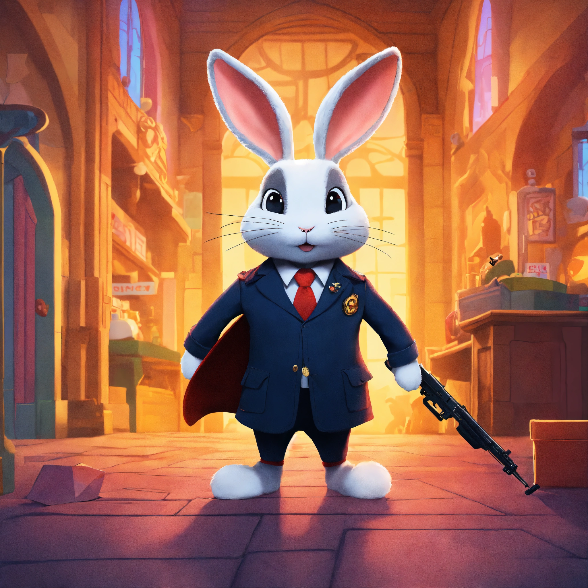 Lexica - Imagine a charming secret agent rabbit, a character that ...