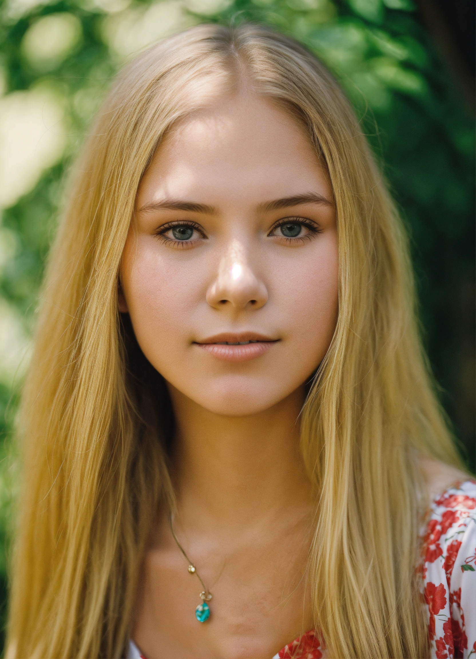 Lexica - A 12 year old blonde girl
