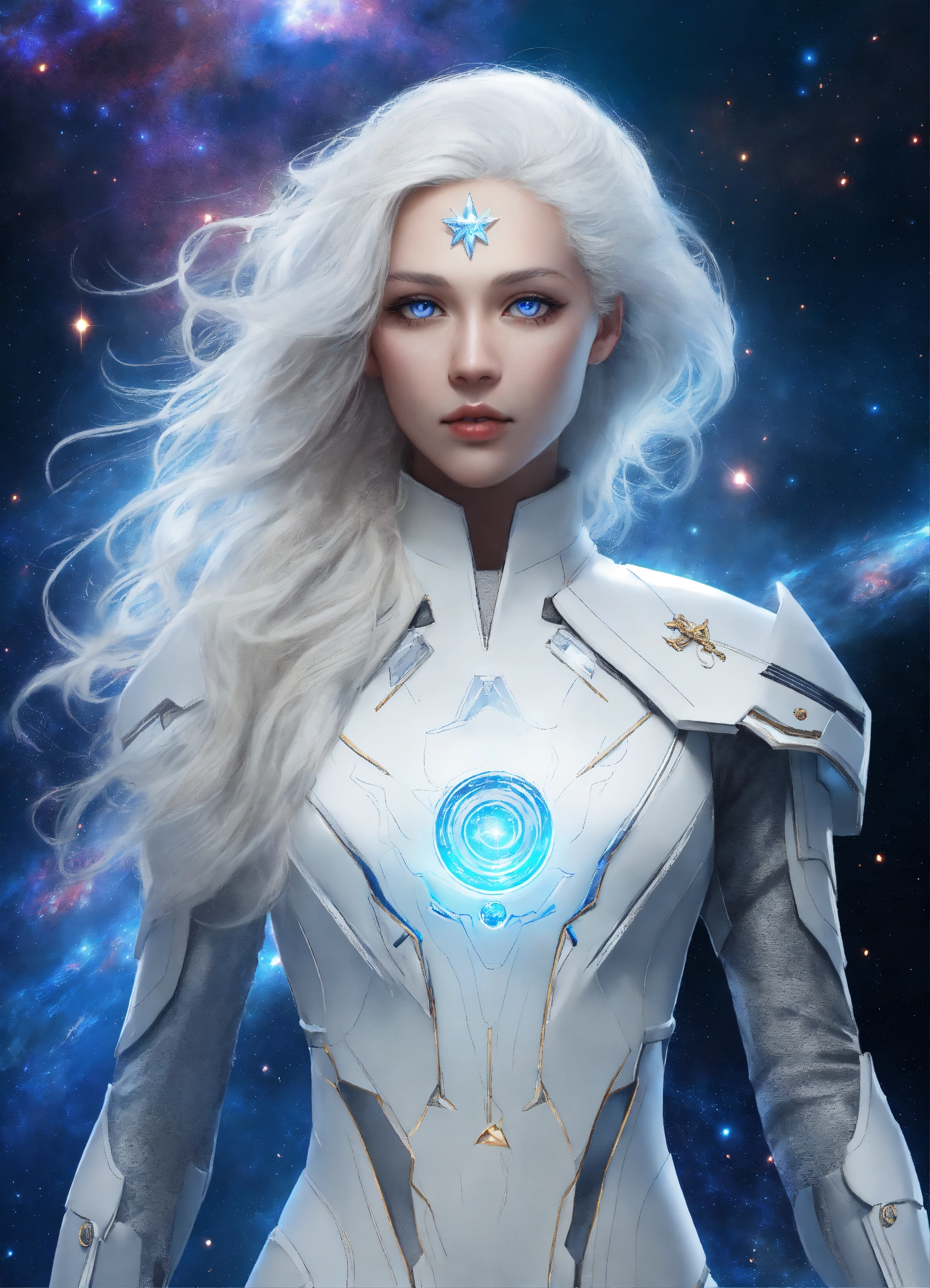 Lexica - Full body realistic photo of a cosmic entity, member of a ...
