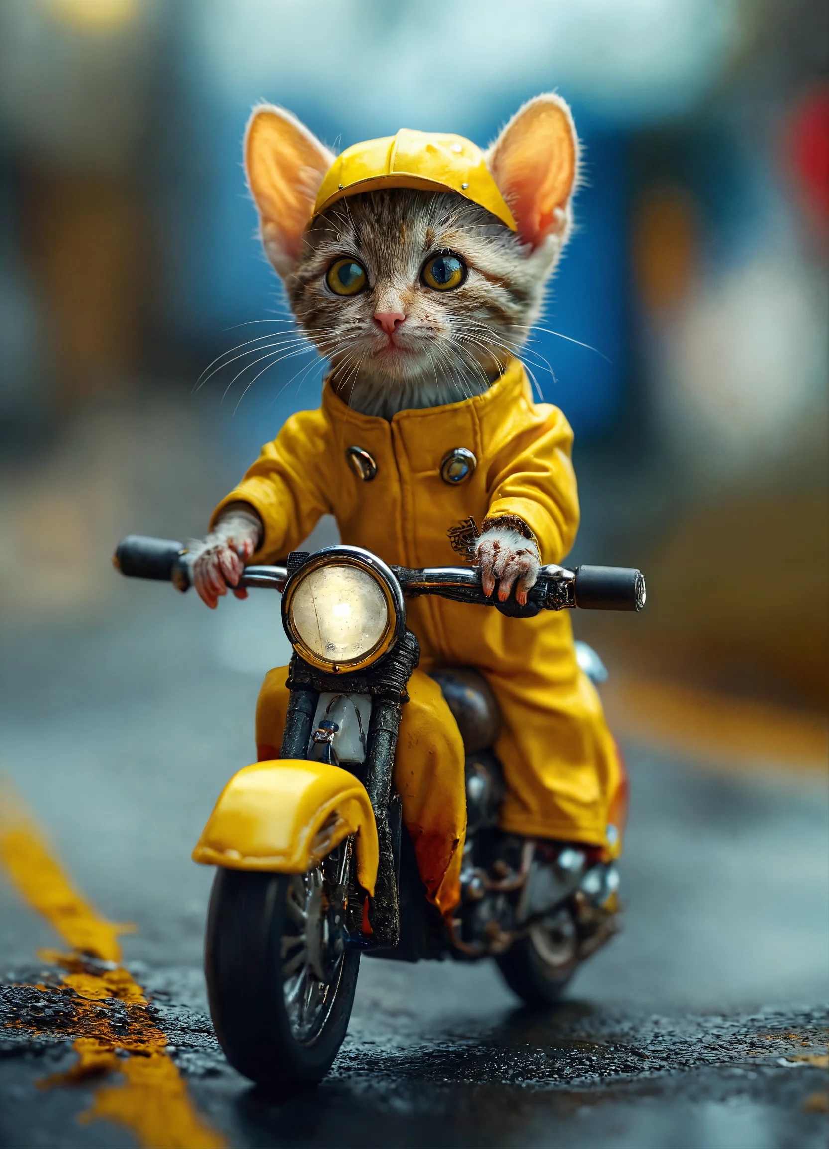 Lexica - The smallest mouse in the world, A super mini kitten, This cat ...