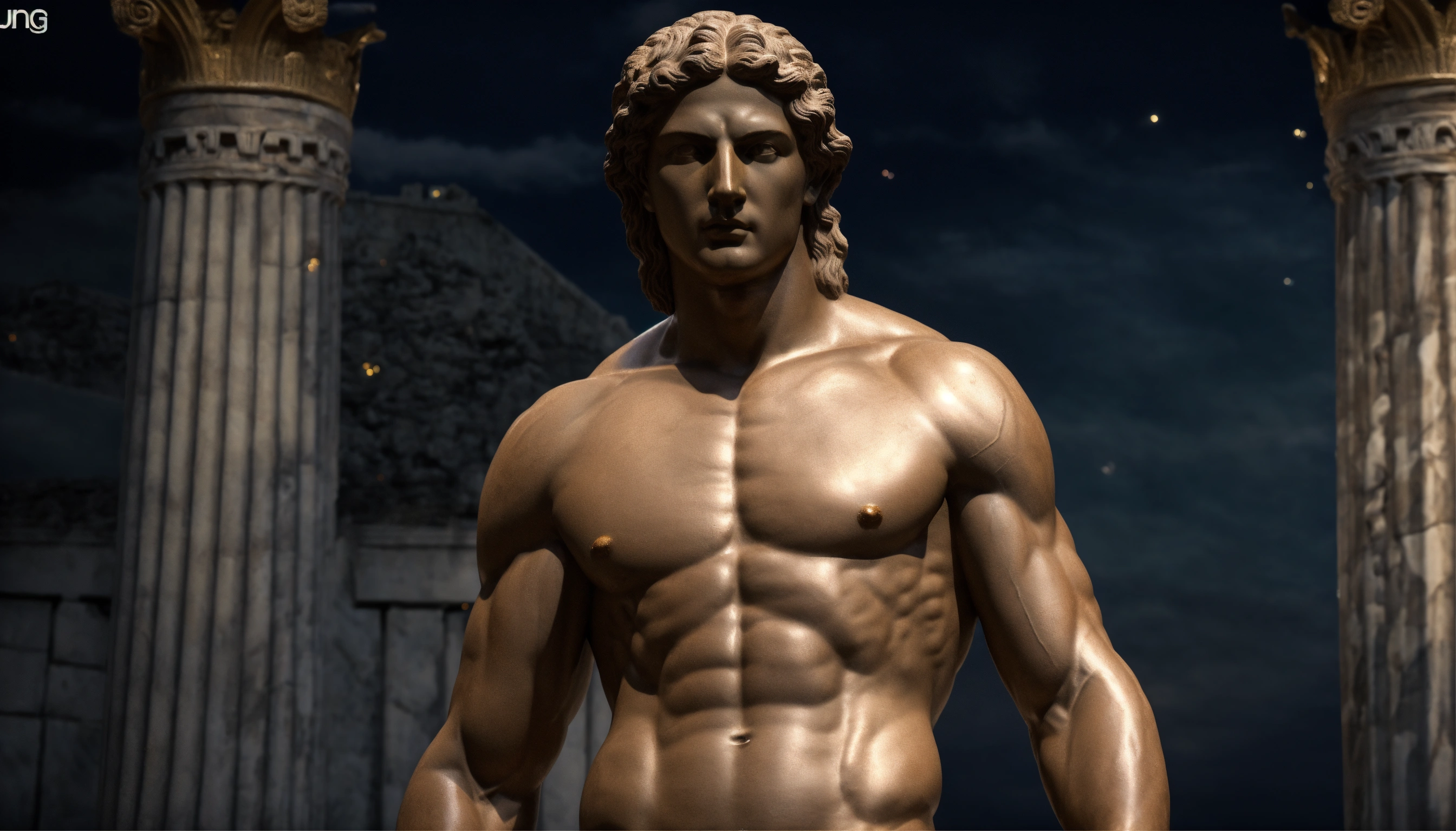 Lexica - Greek statue, jung man, muscular, ancient Greece in the ...