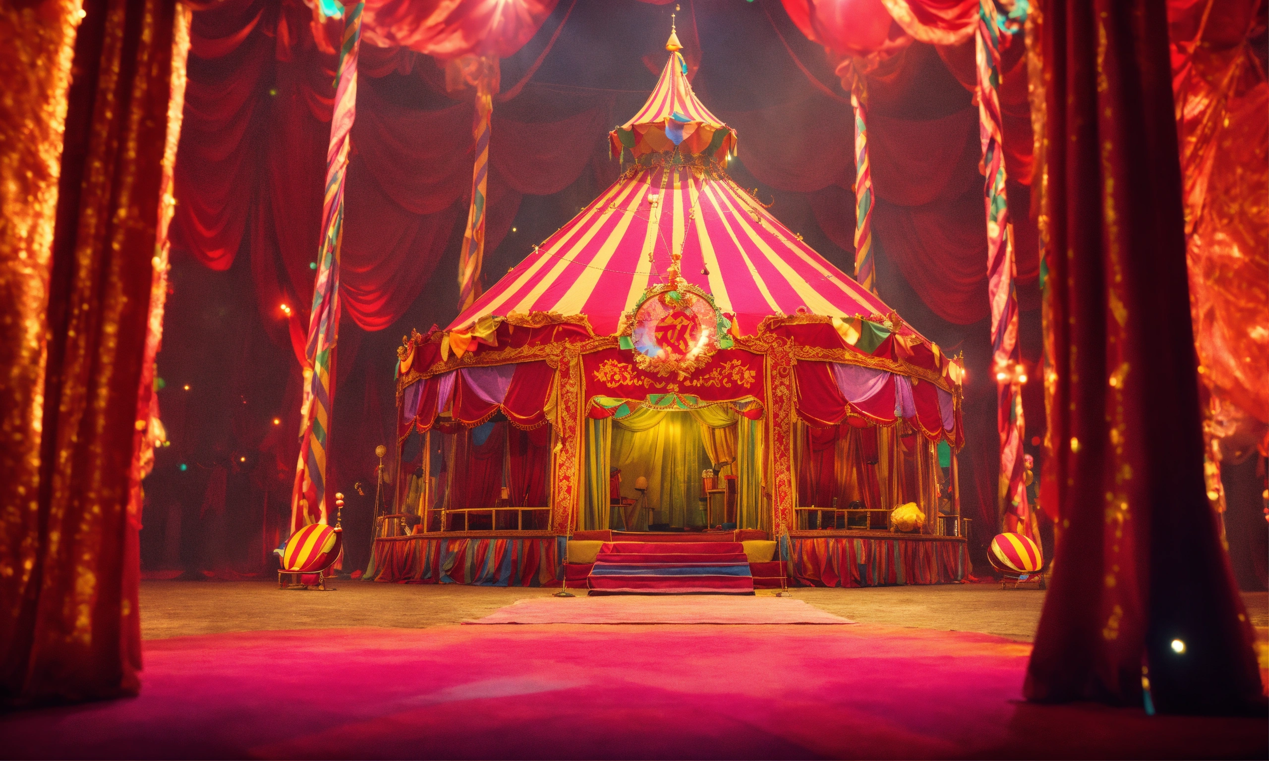Lexica - Travelling circus with mysterious visuals animated