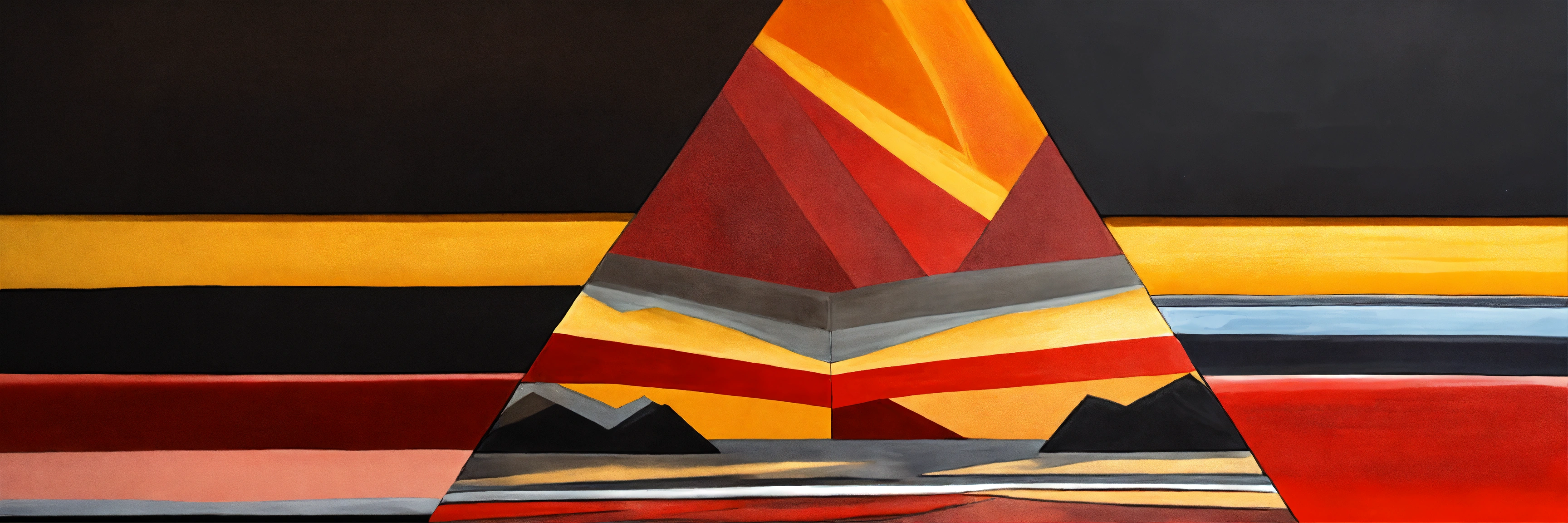 Lexica - Tableau panoramique de trois formes géométriques le triangle ...