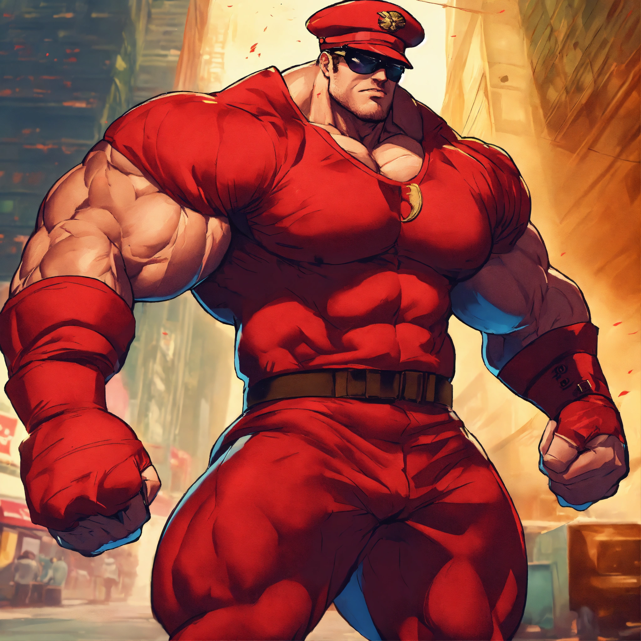 Lexica - 30-year-old man with big muscles, big bodybuilder, body like a ...