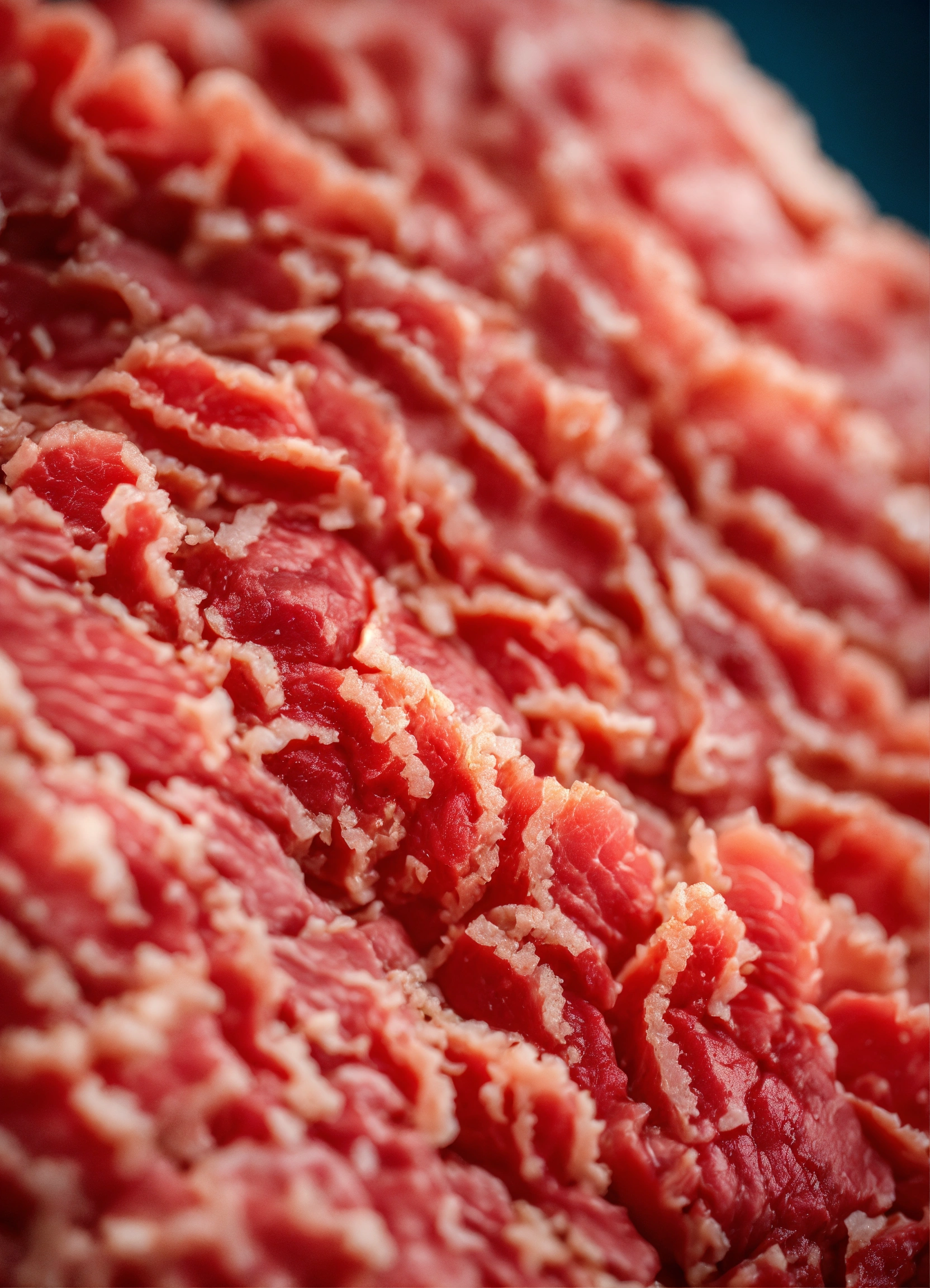 Lexica - Thin pice of meat tissue zoomed in with small kappilaries to ...