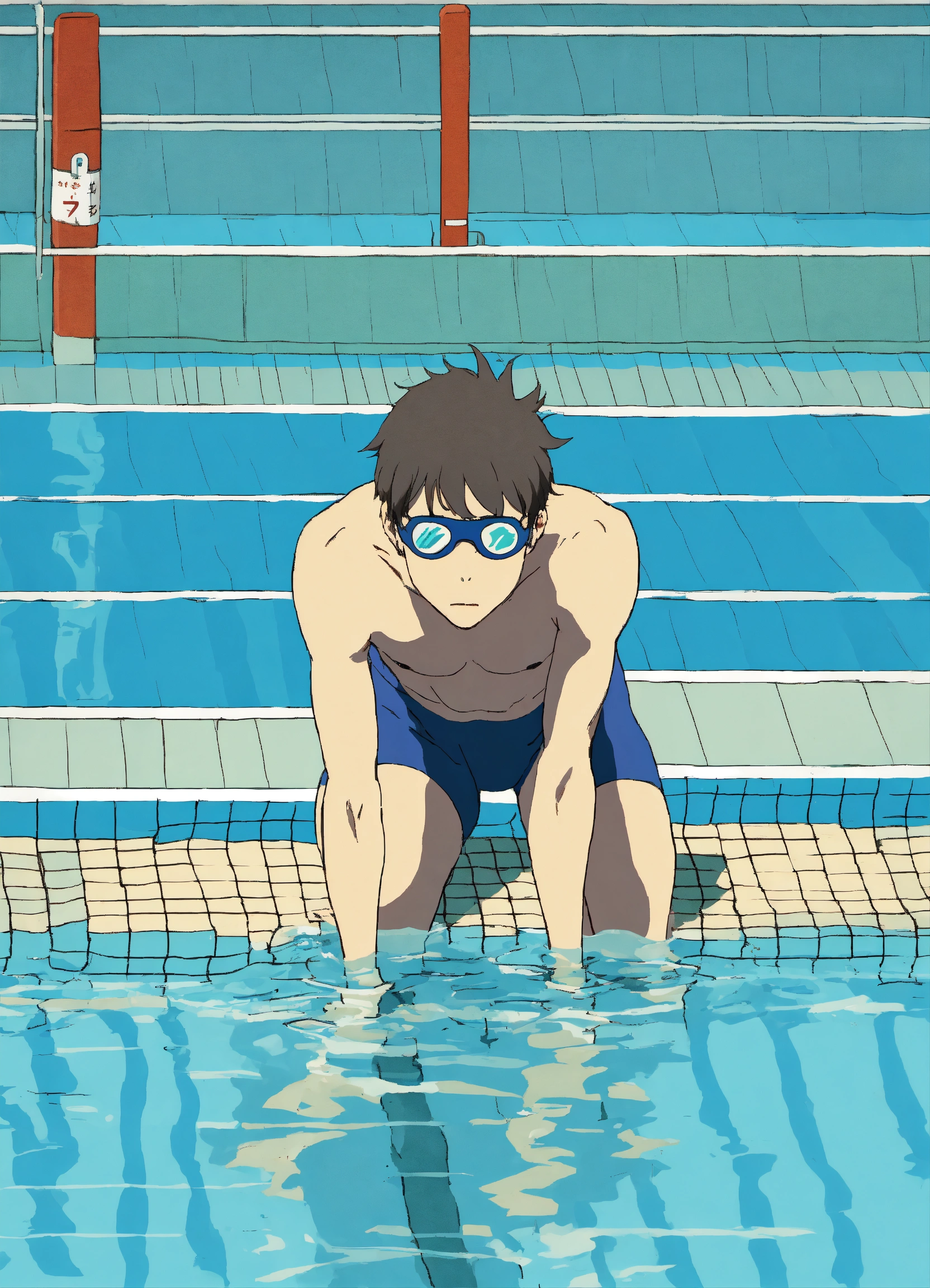 Lexica - MICHALE PHELPS swimming in an Olympic swimming competition ...