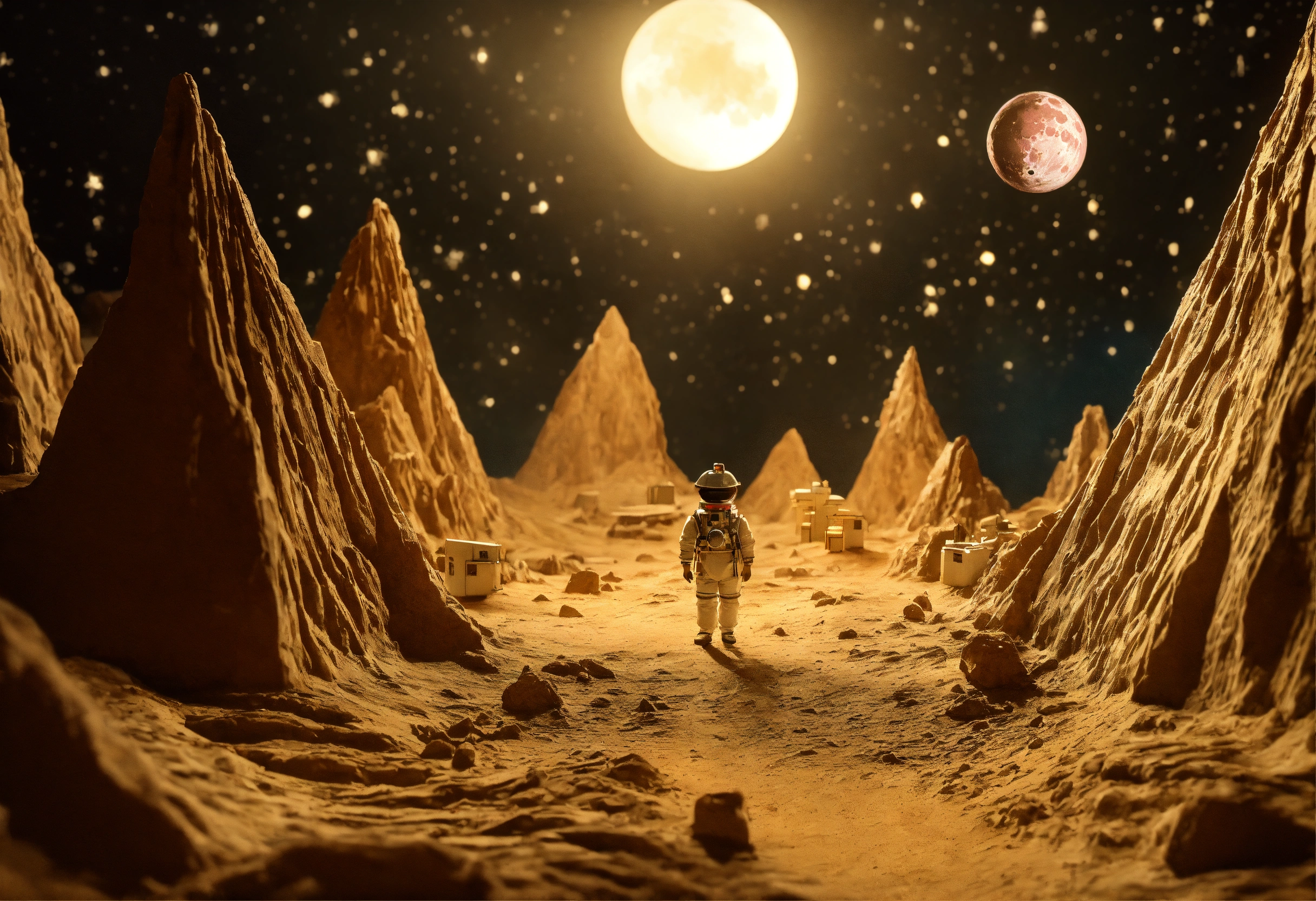 Lexica - Hand-made artwork 3D, modeling clay, science-fiction short ...