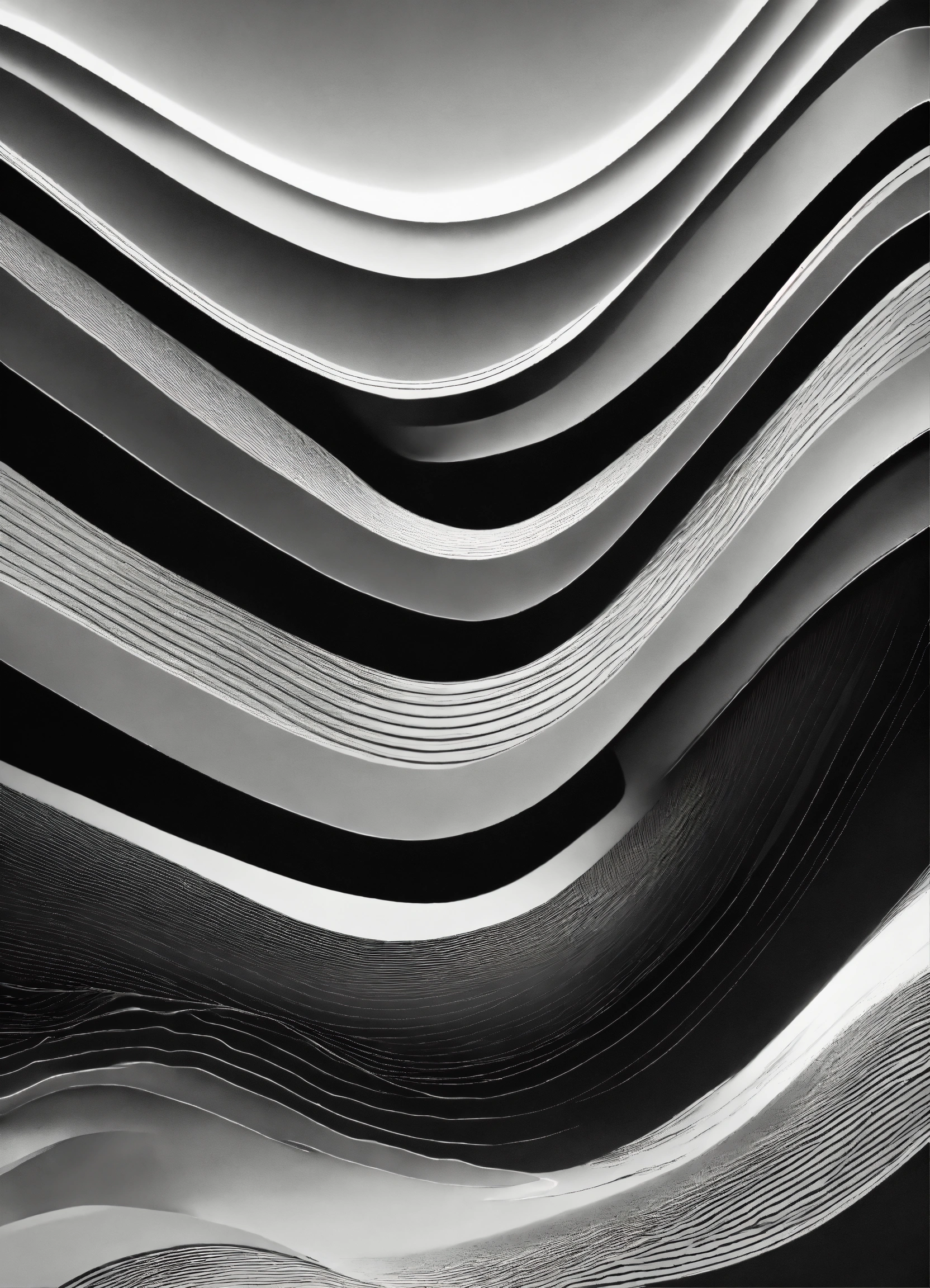 Lexica - Grayscale Wavy Gradation