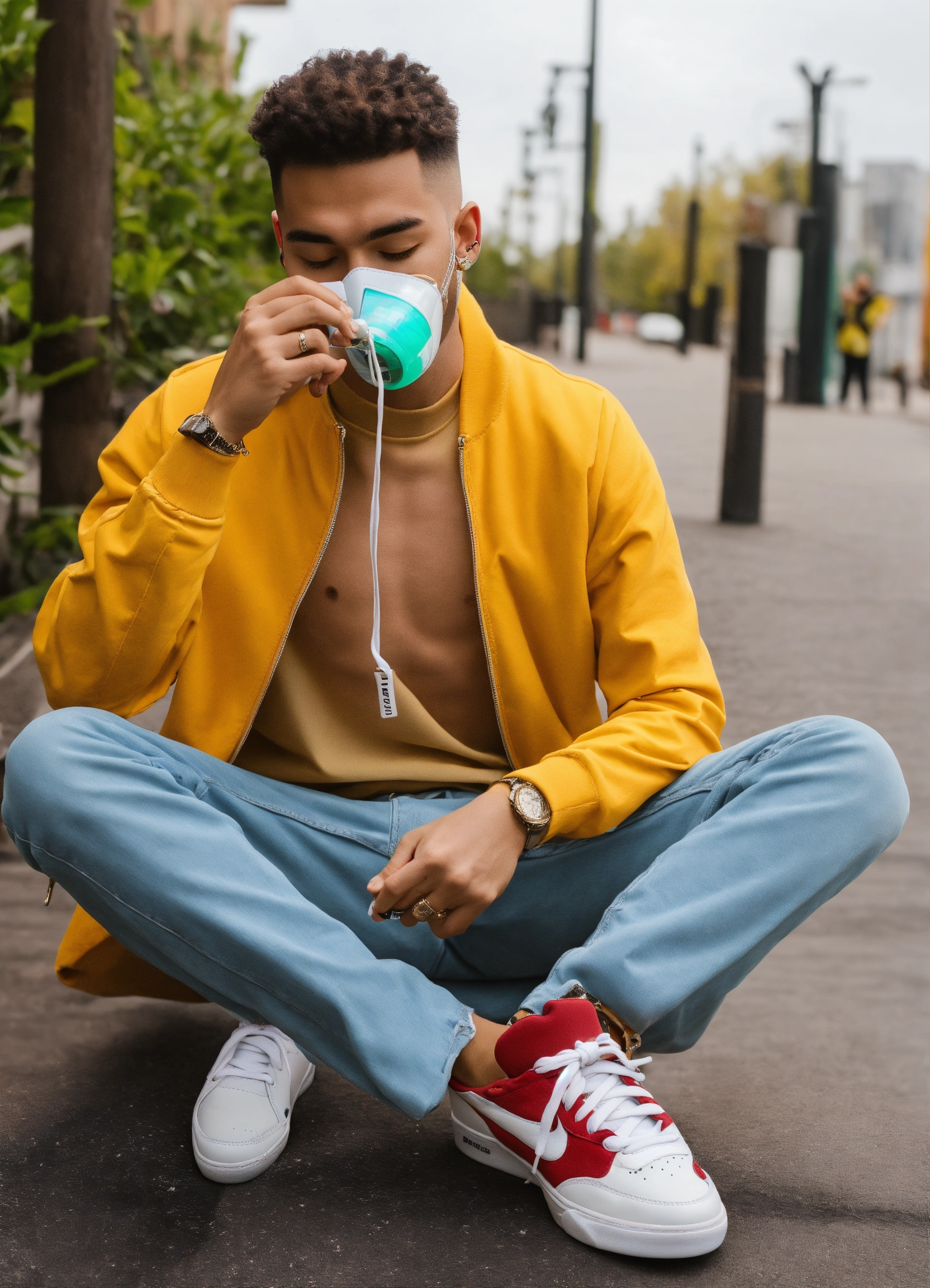 Lexica - Guys smelling sneakers tiktok