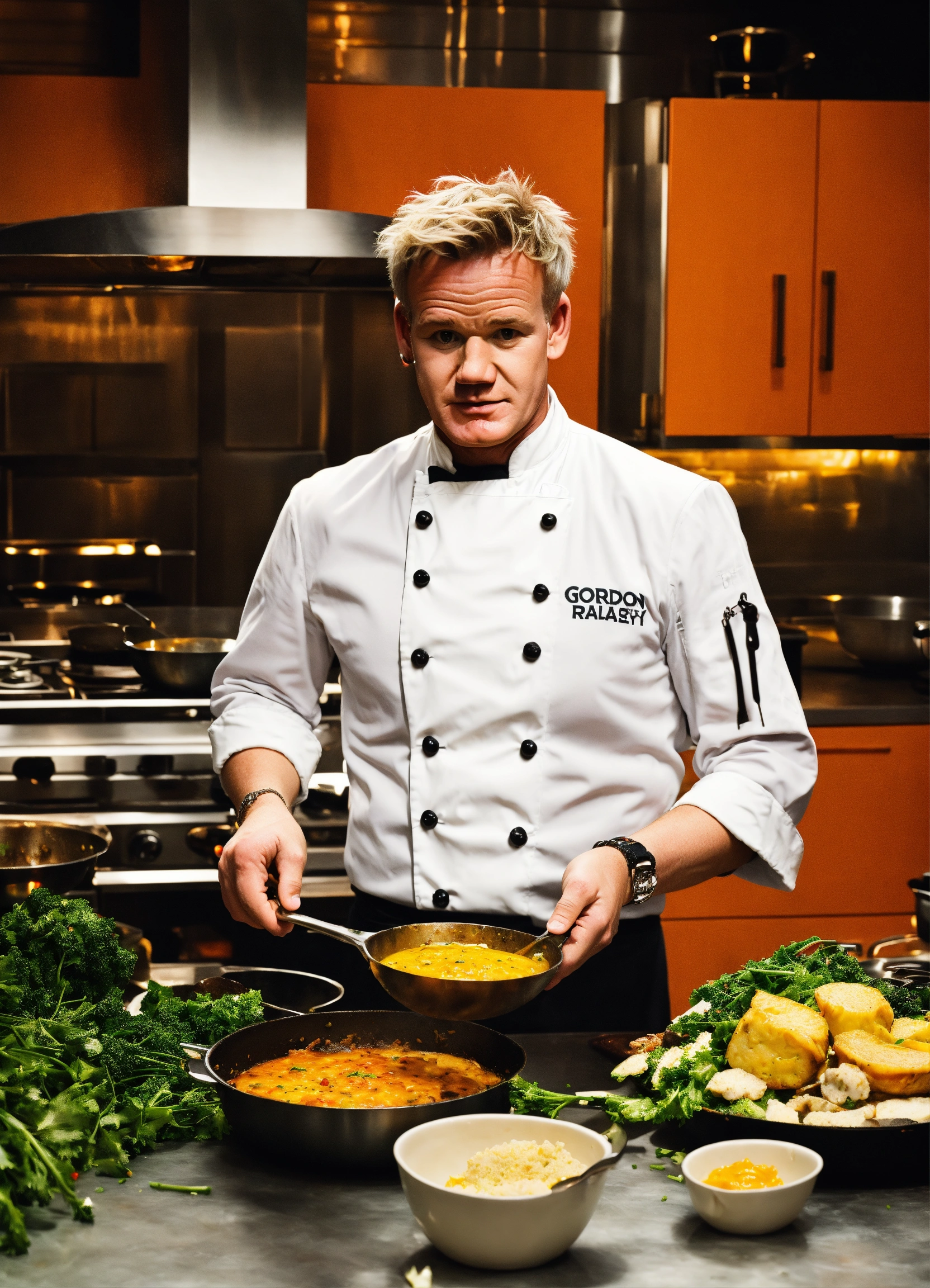 Lexica - Gordon ramsey cooking