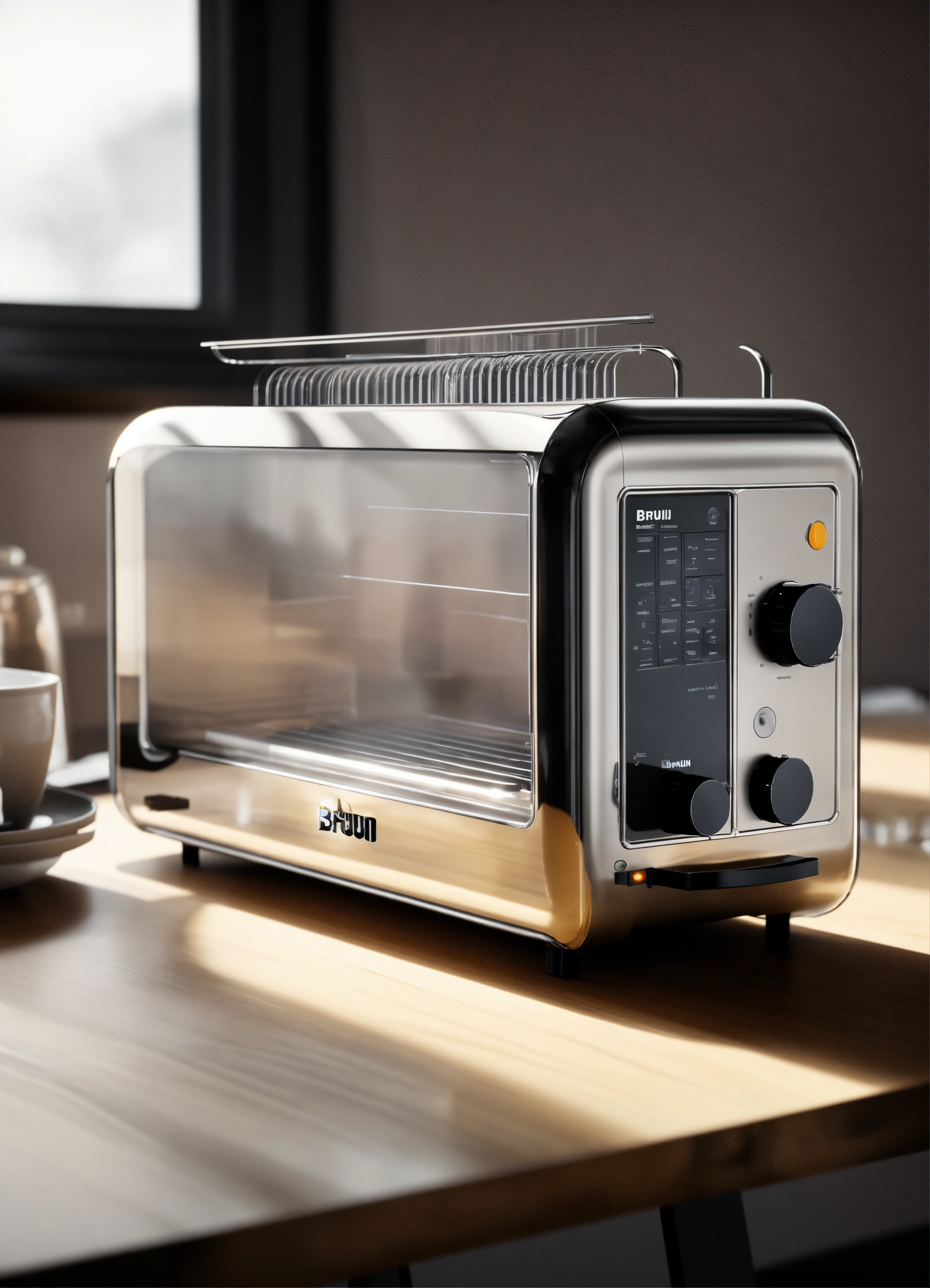Lexica - A stunning, translucent polycarbonate toaster designed by ...