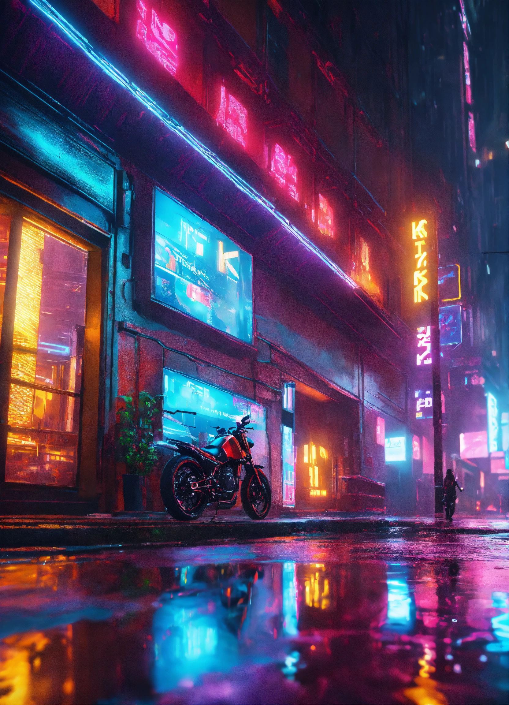 Lexica - 8k hdr cyberpunk style, highly detailed, vibrant, production ...