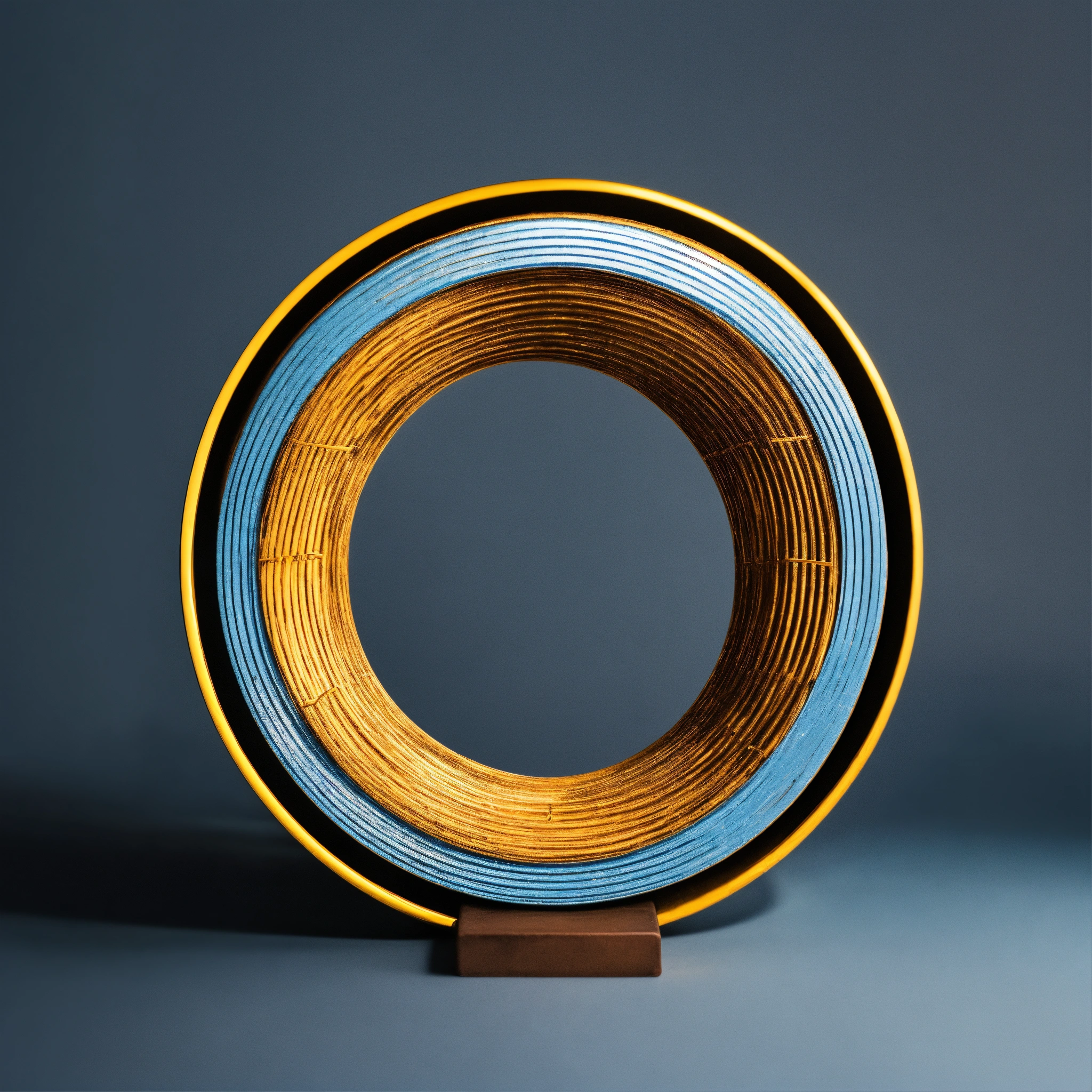 Lexica - Two letters "O" in the form of rings/hoops spiral into two ...