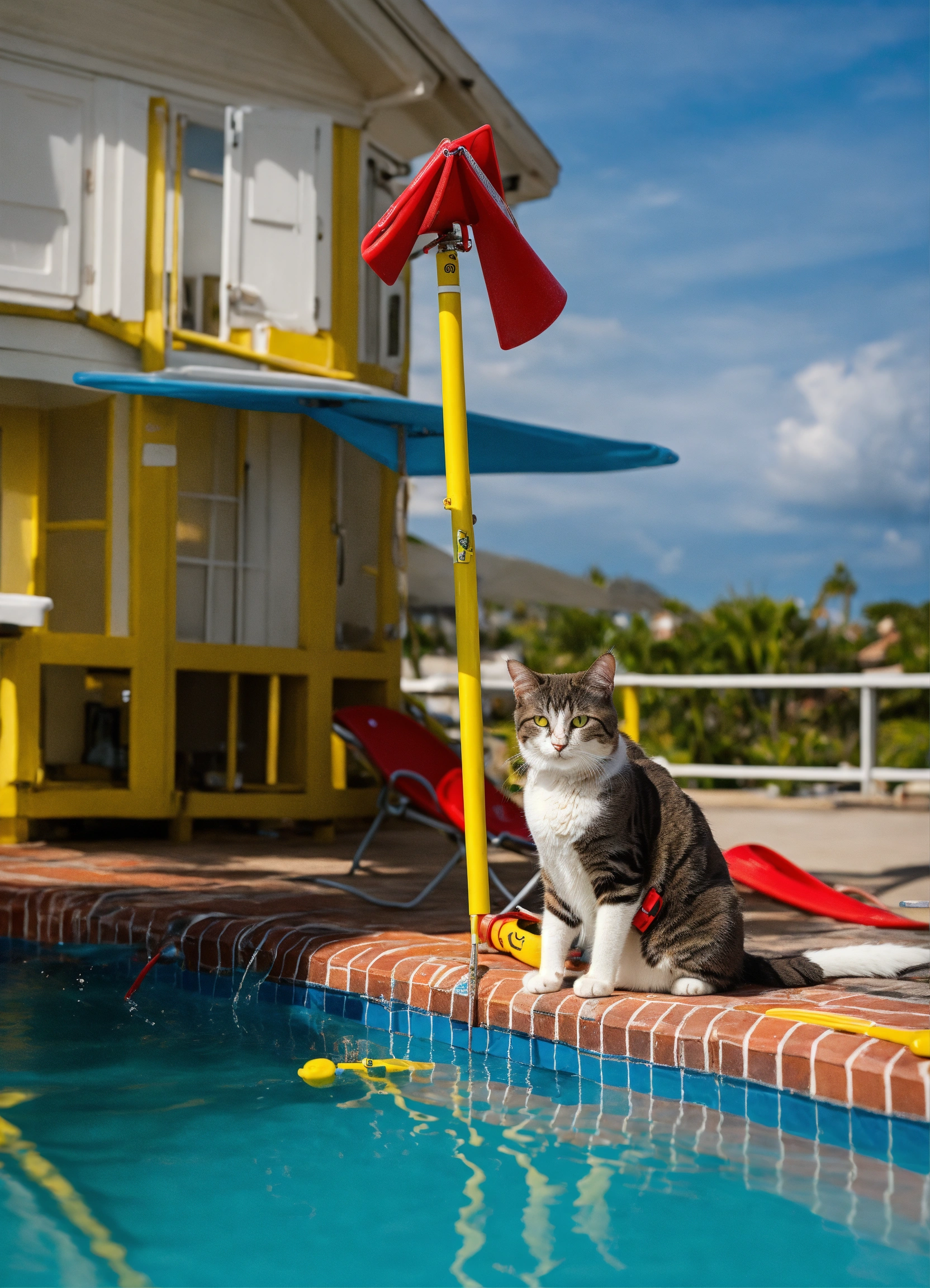 Lexica - Cat is Lifeguard