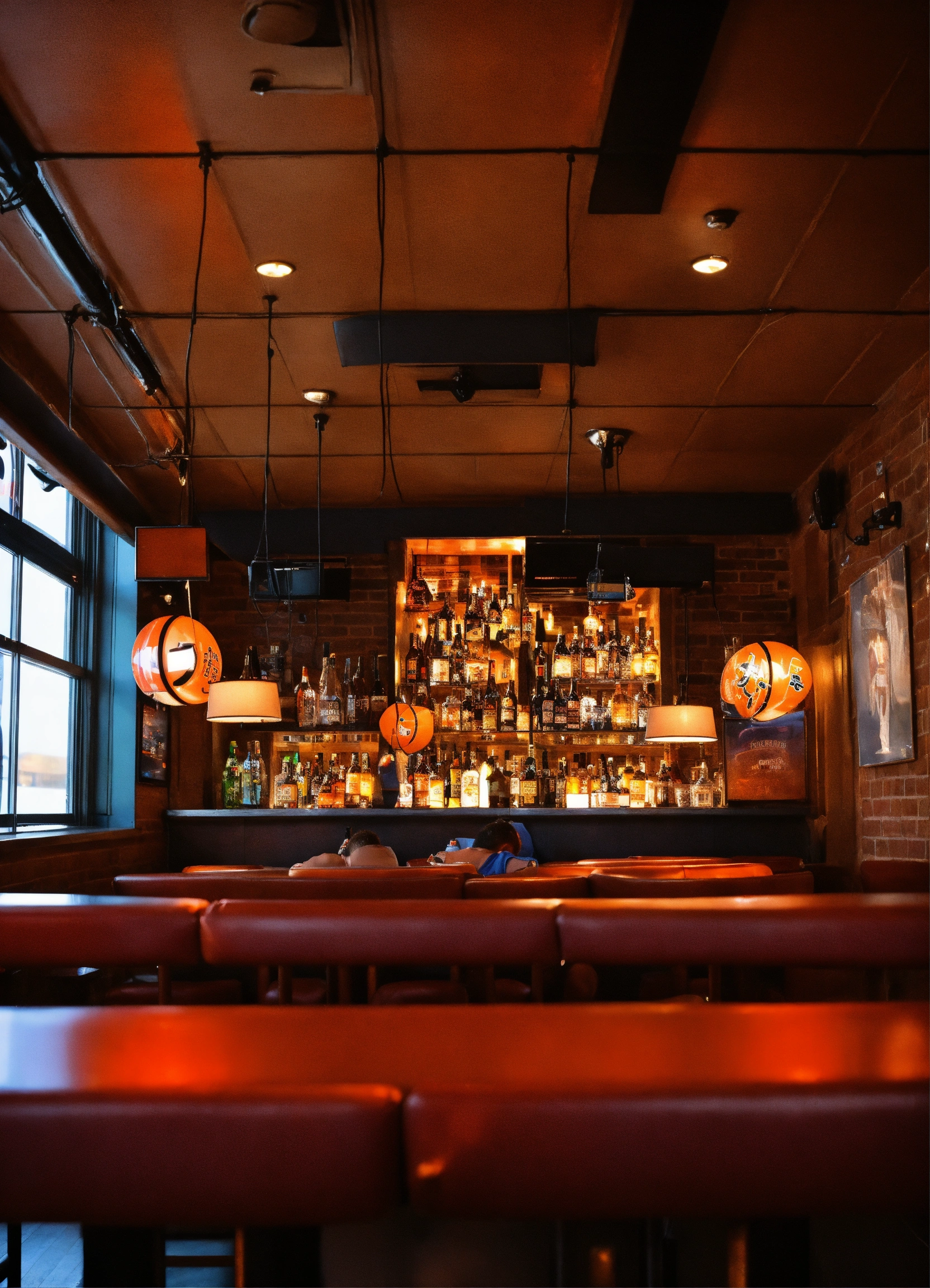 Lexica - An entire sports bar of crying chicago bears fans