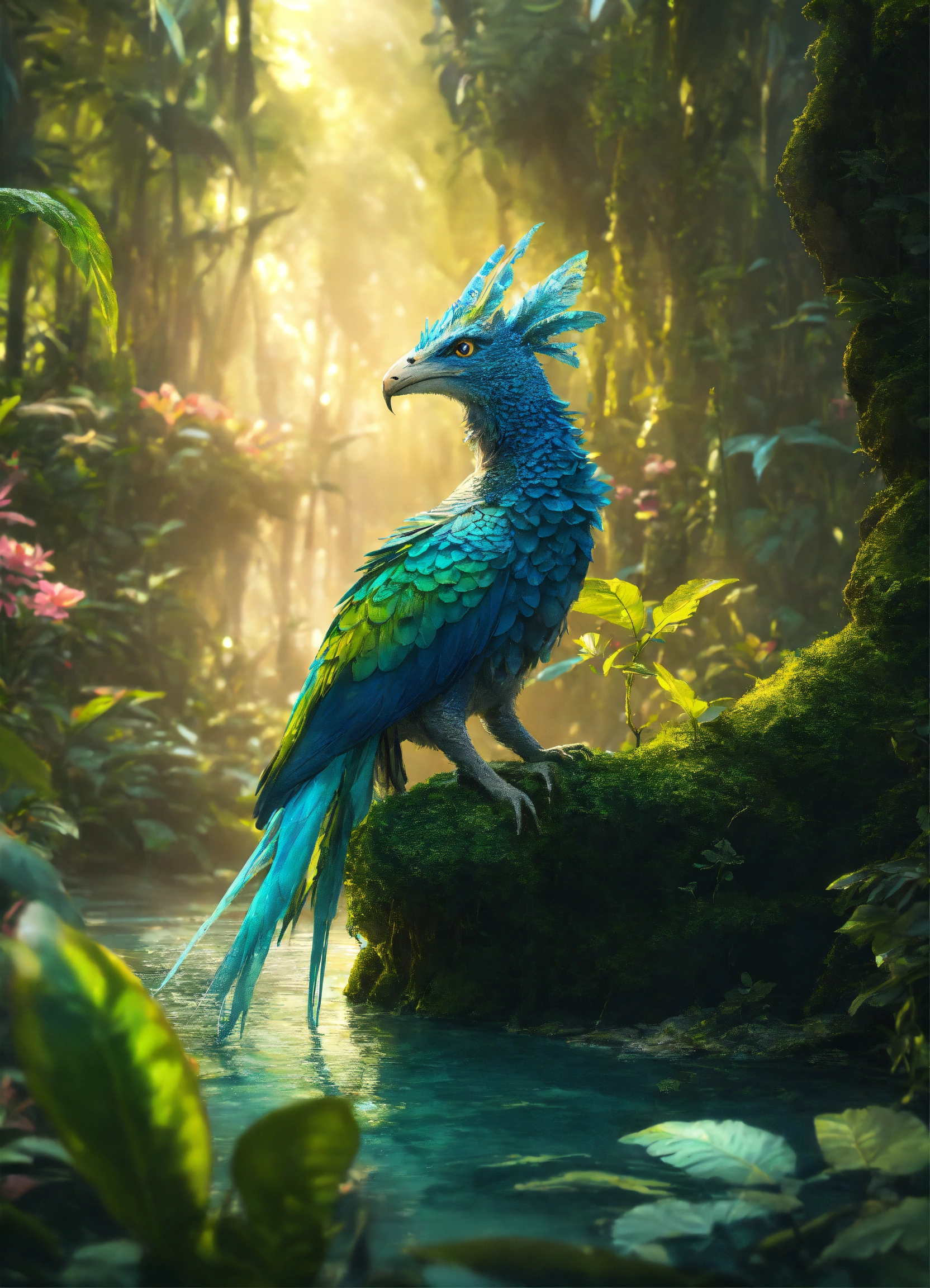 Lexica - Perfect fantasy creature in a magical jungle perfect clarity ...