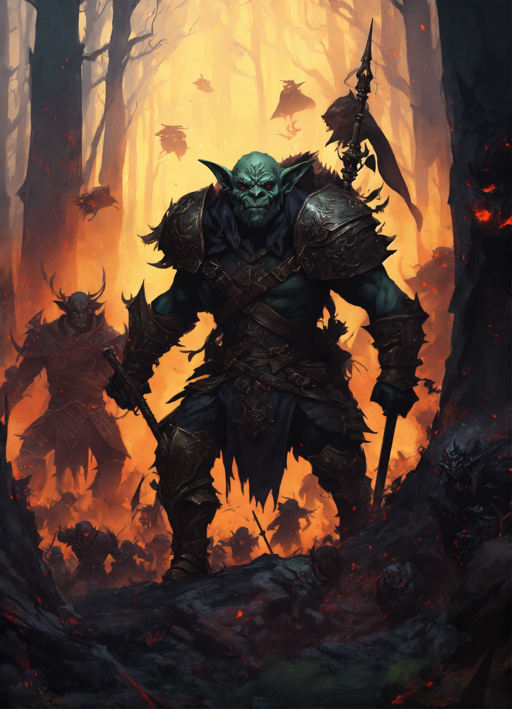 Lexica - Is a fantasy setting of a massive legion of a goblin line, no ...