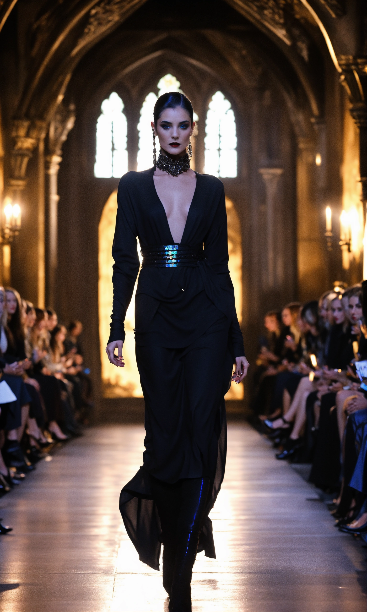 Lexica - Lothlorien androgynous royal vampire walking runway during ...