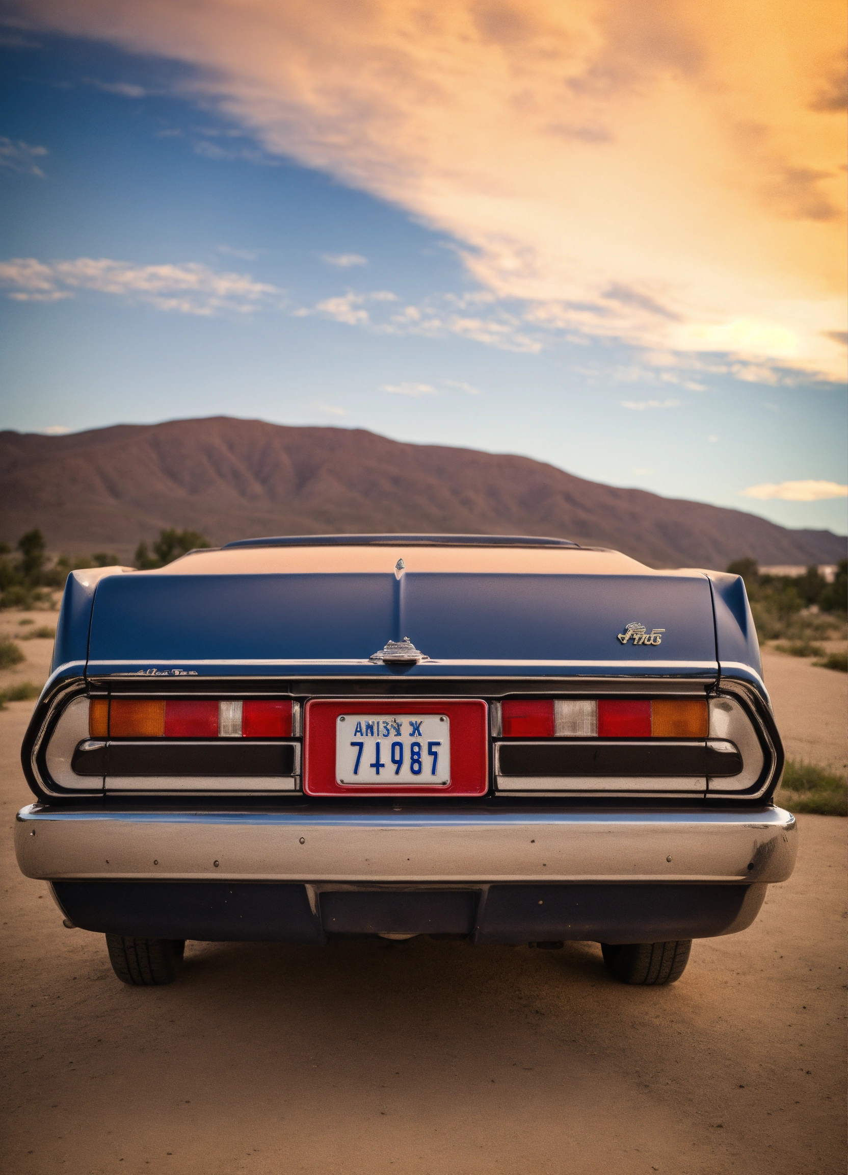 Lexica - Vanity license plate, no background